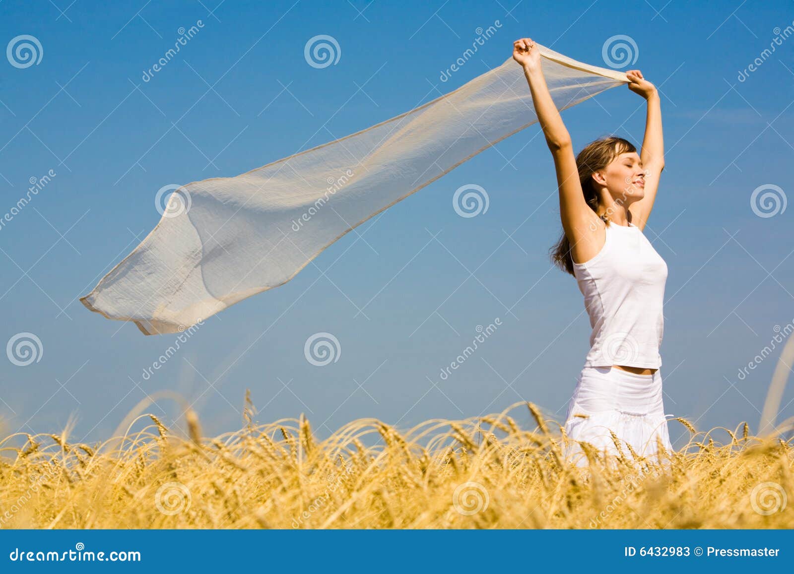 Enjoying breeze stock image. Image of caucasian, adult - 6432983