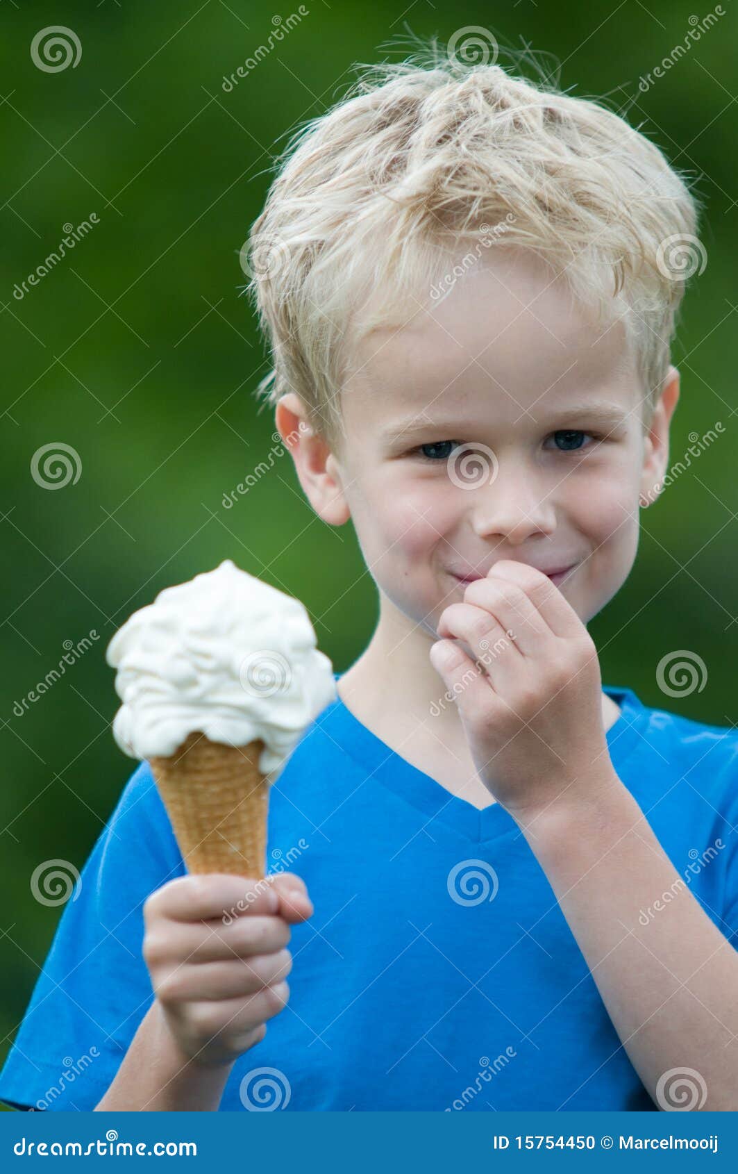 Enjoying an icecream stock photo. Image of happy, candy - 15754450