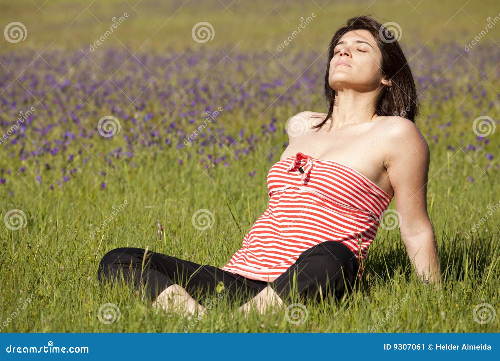 Enjoying Life in the Spring Stock Image - Image of imagination, bunch ...