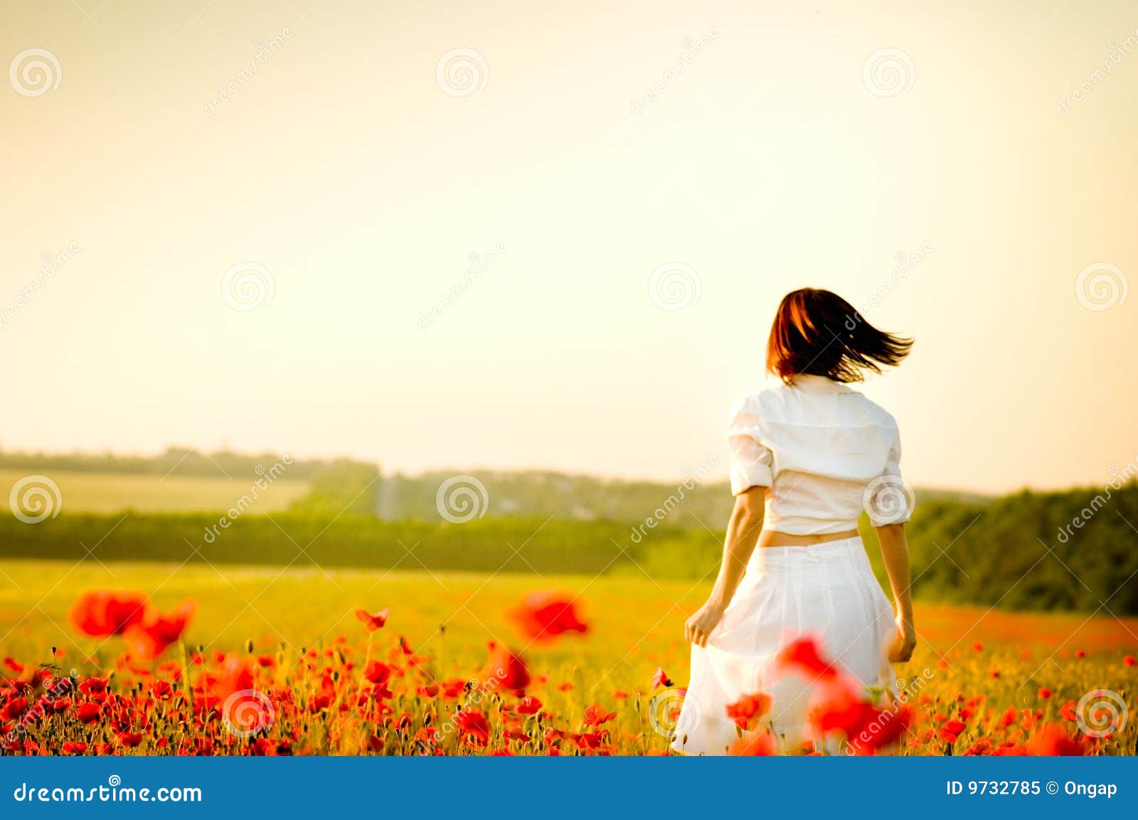 Enjoying the nature stock image. Image of lifestyle, relax - 9732785