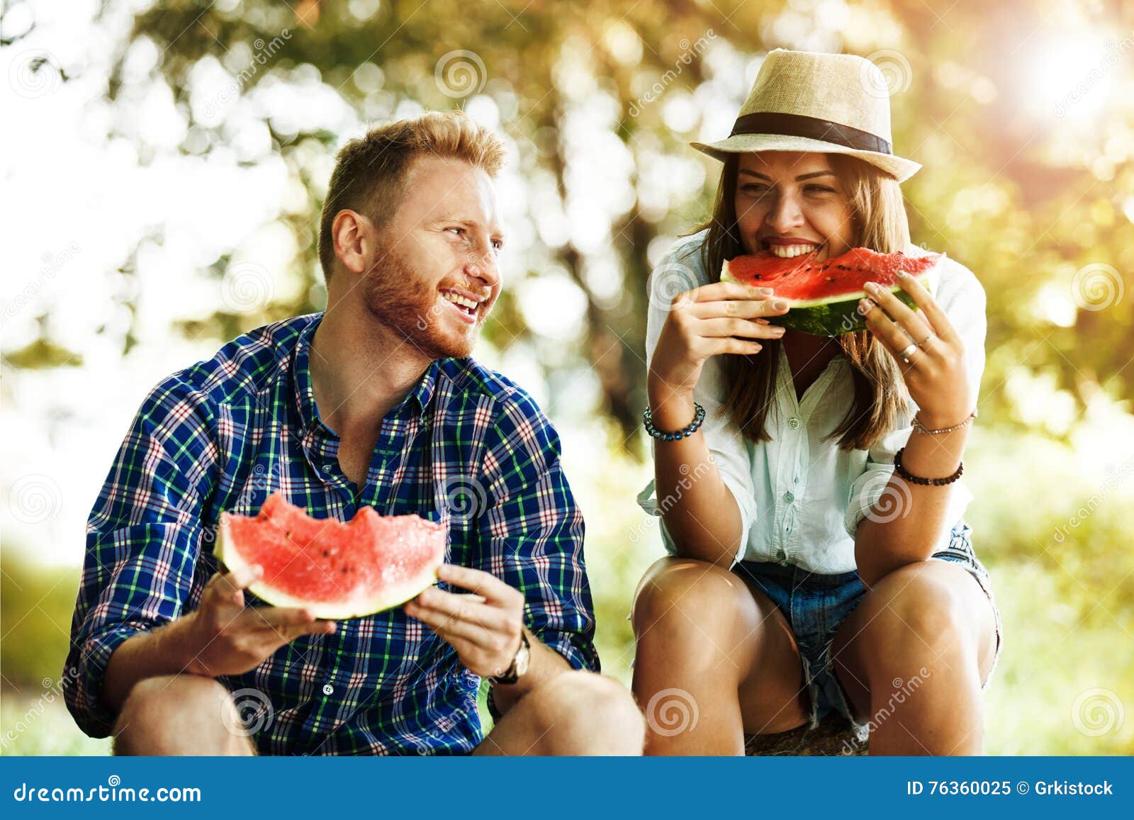 Enjoying nature stock image. Image of water, caucasian - 76360025