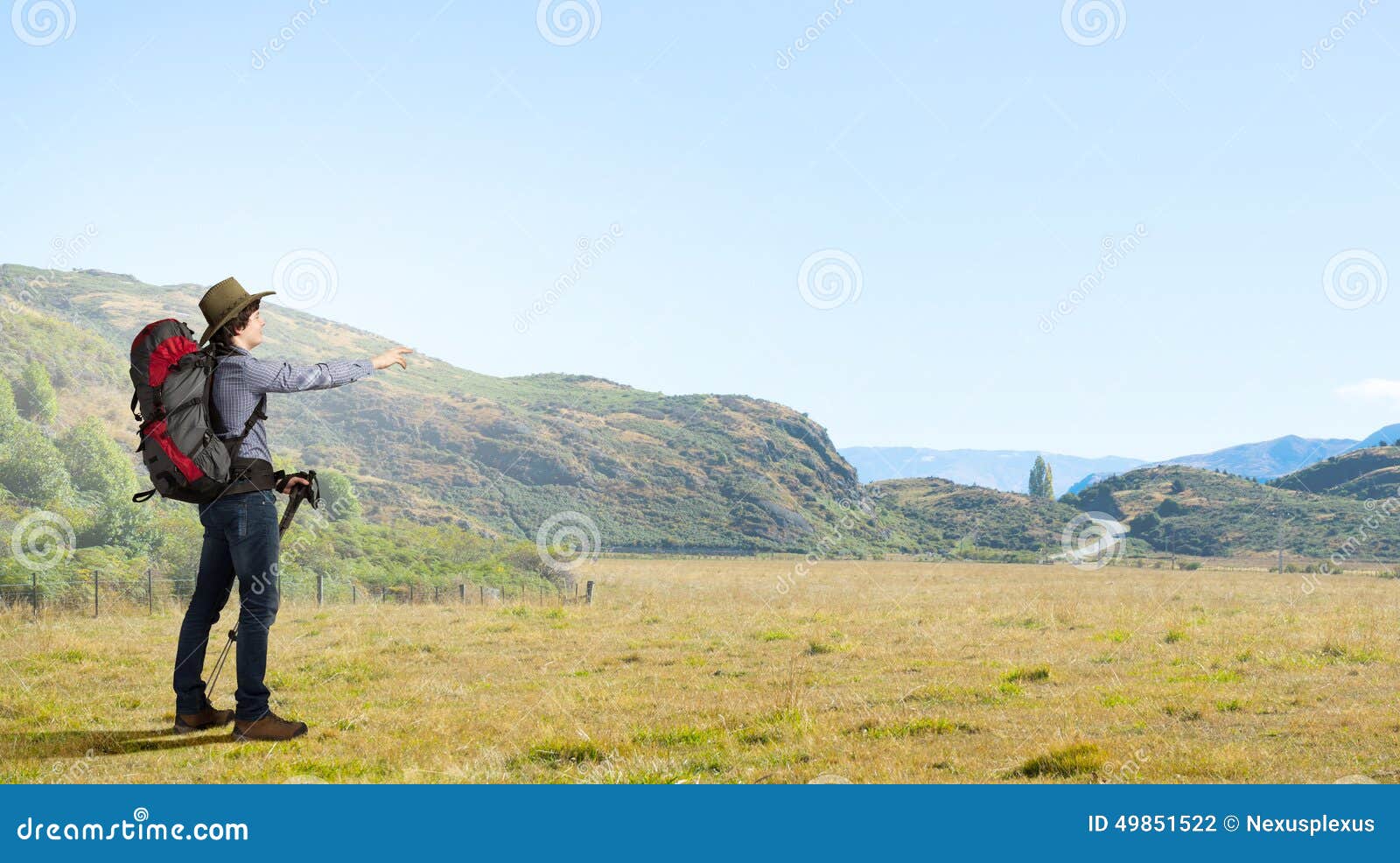 Enjoying Nature Wilderness! Stock Photo - Image of young, travel: 49851522