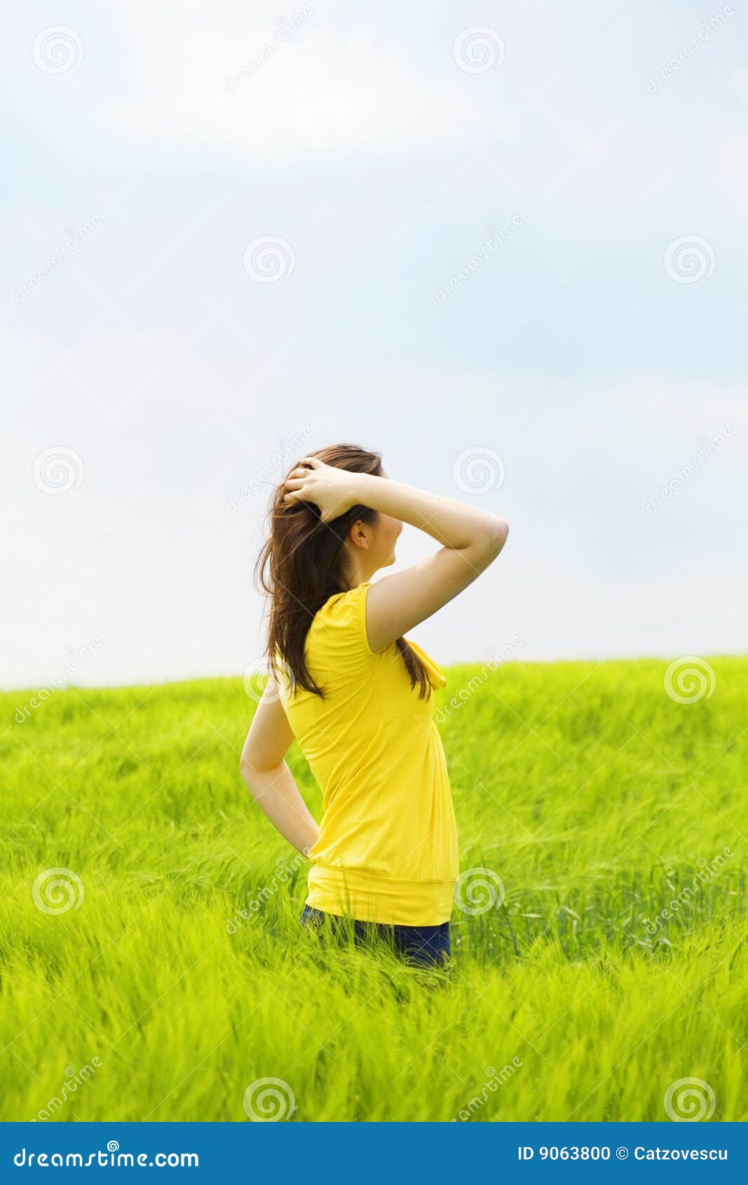 Enjoying the open air stock photo. Image of cereal, beautiful - 9063800