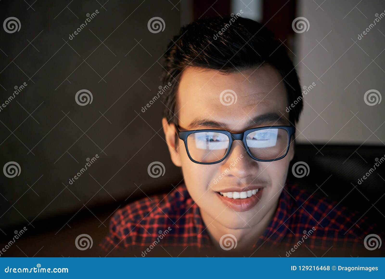 Enjoying programming stock photo. Image of young, lifestyle - 129216468
