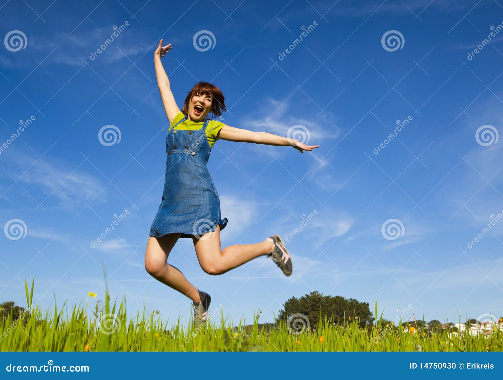 Enjoying the spring stock photo. Image of active, leisure - 14750930