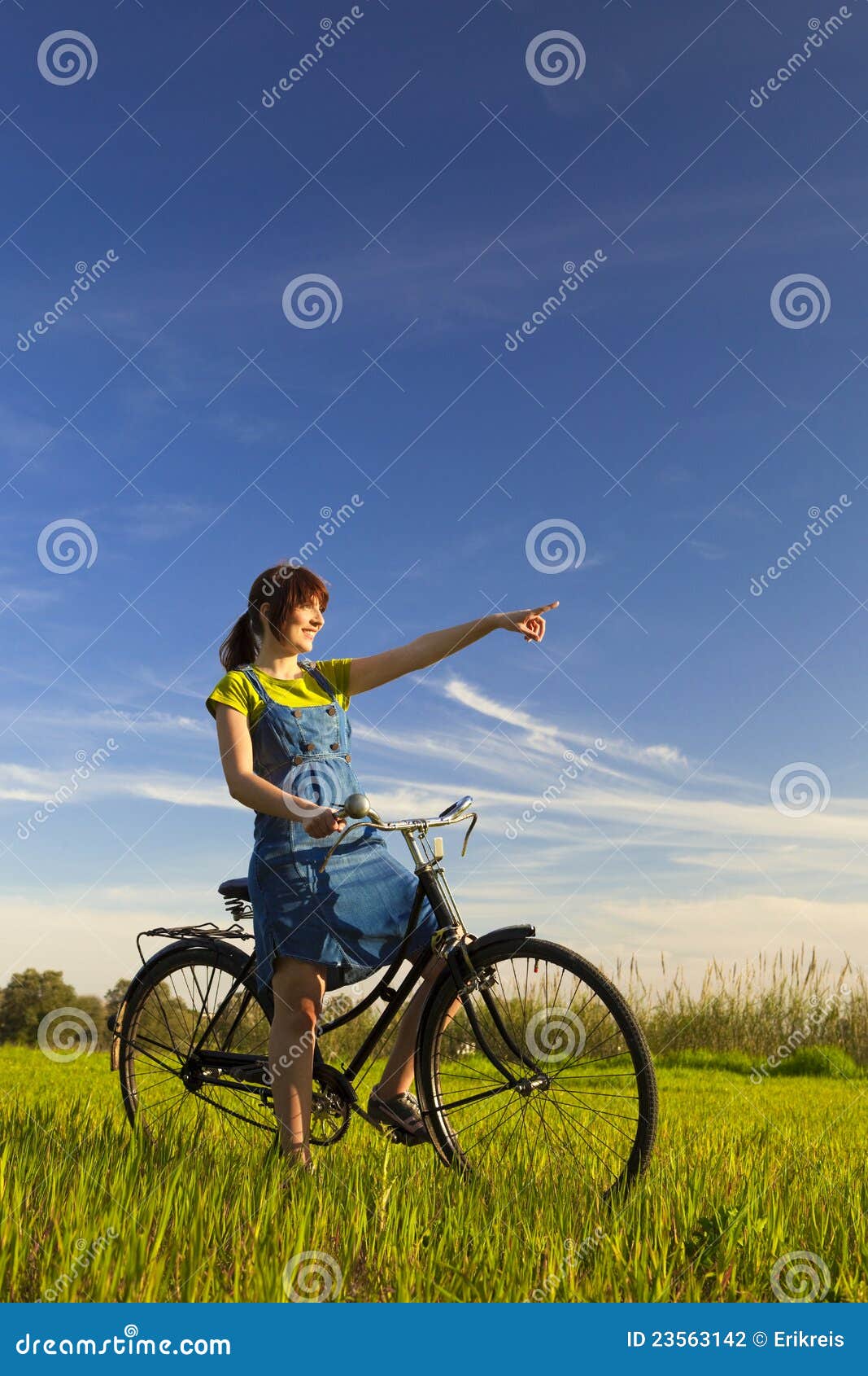Enjoying the Spring stock photo. Image of attractive - 23563142