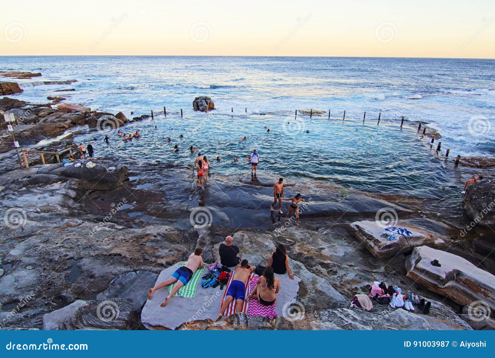 Enjoying Summer Beach editorial photography. Image of family - 91003987