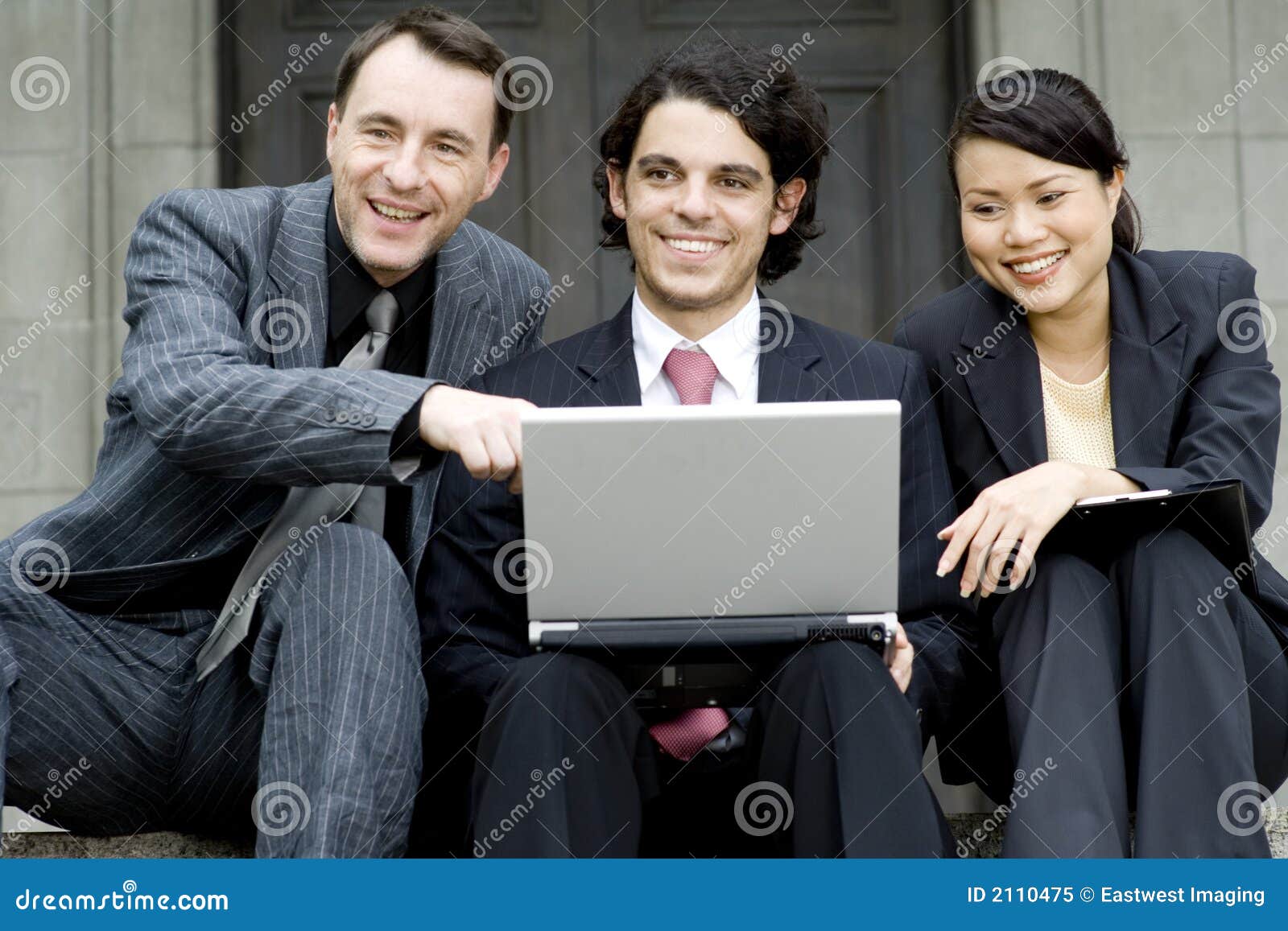 Enjoying Work stock image. Image of shirt, colleagues - 2110475