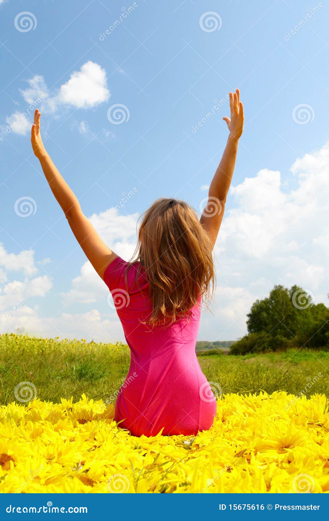 Enjoyment stock photo. Image of blue, lovely, country - 15675616