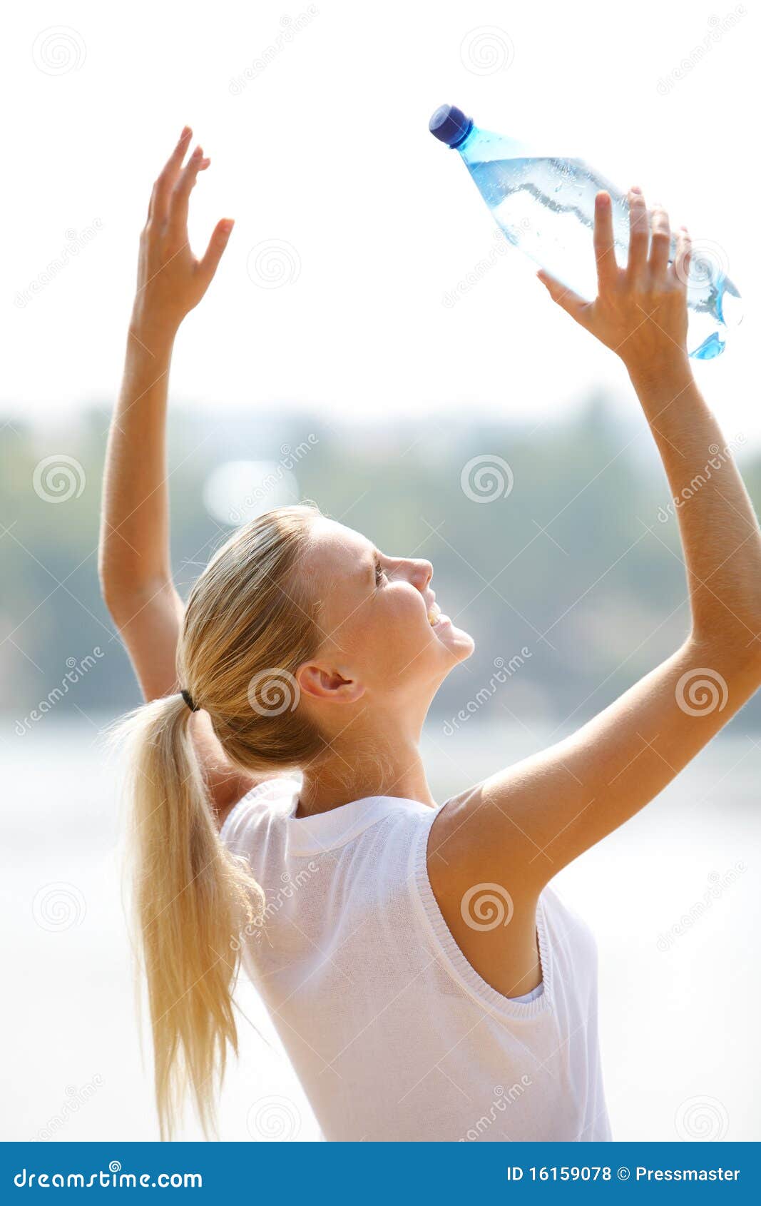 Enjoyment stock photo. Image of lovely, charming, female - 16159078