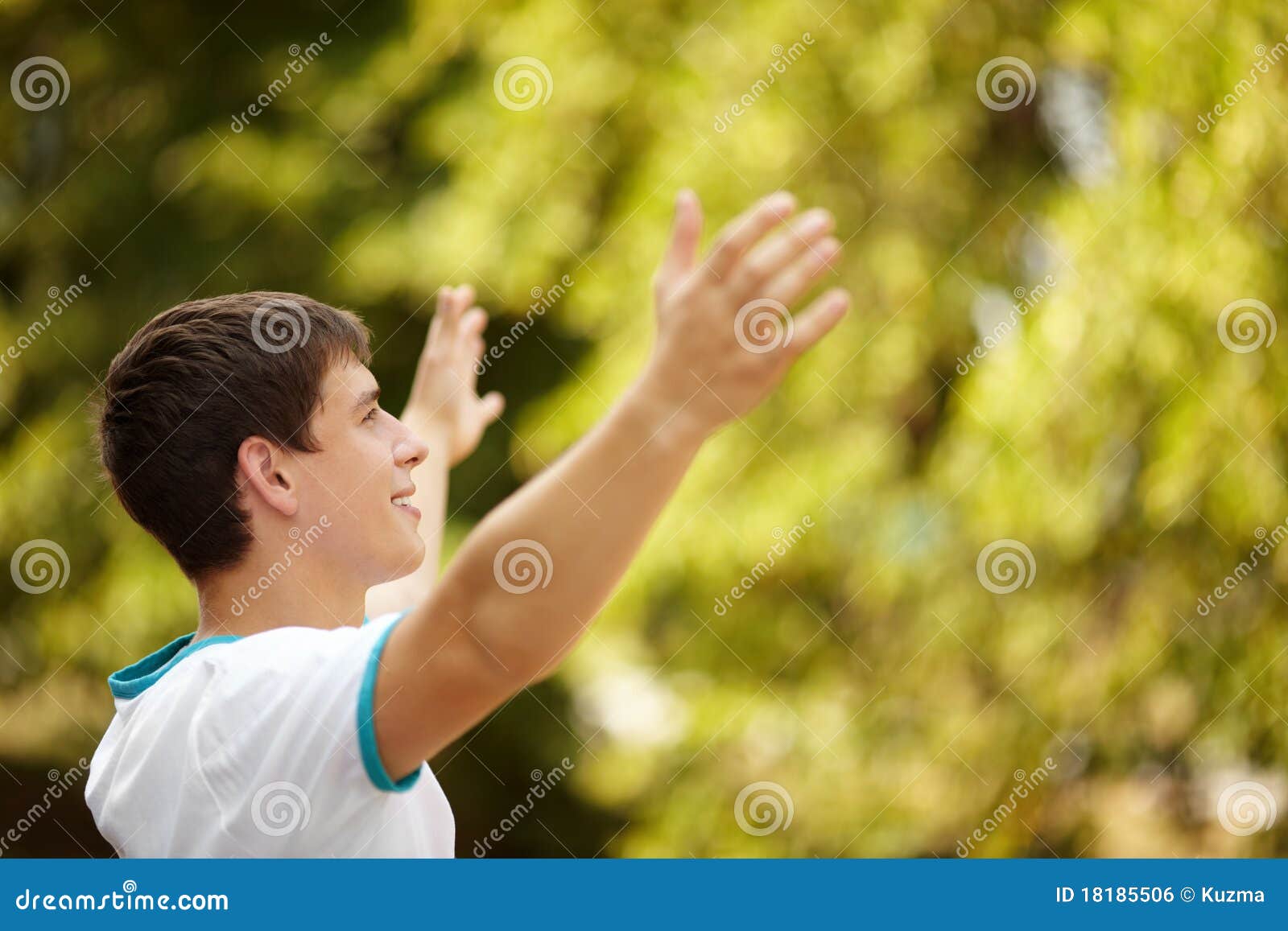 Enjoyment stock photo. Image of cheerful, green, people - 18185506