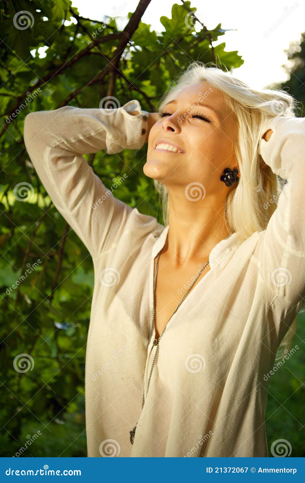 Enjoyment stock image. Image of peaceful, face, healthy - 21372067