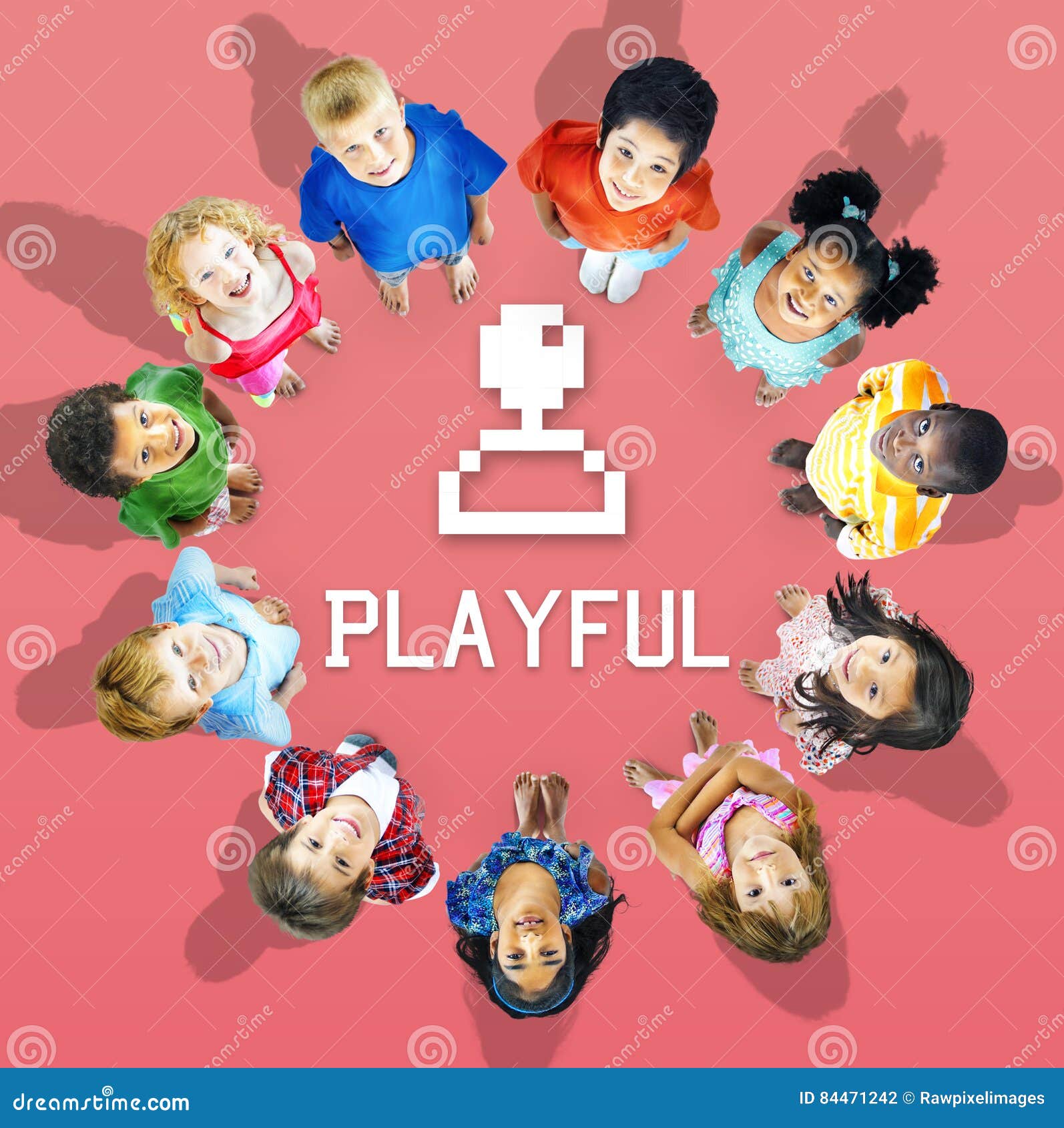 Enjoyment Entertainment Fun Game Concept Stock Photo - Image of console ...