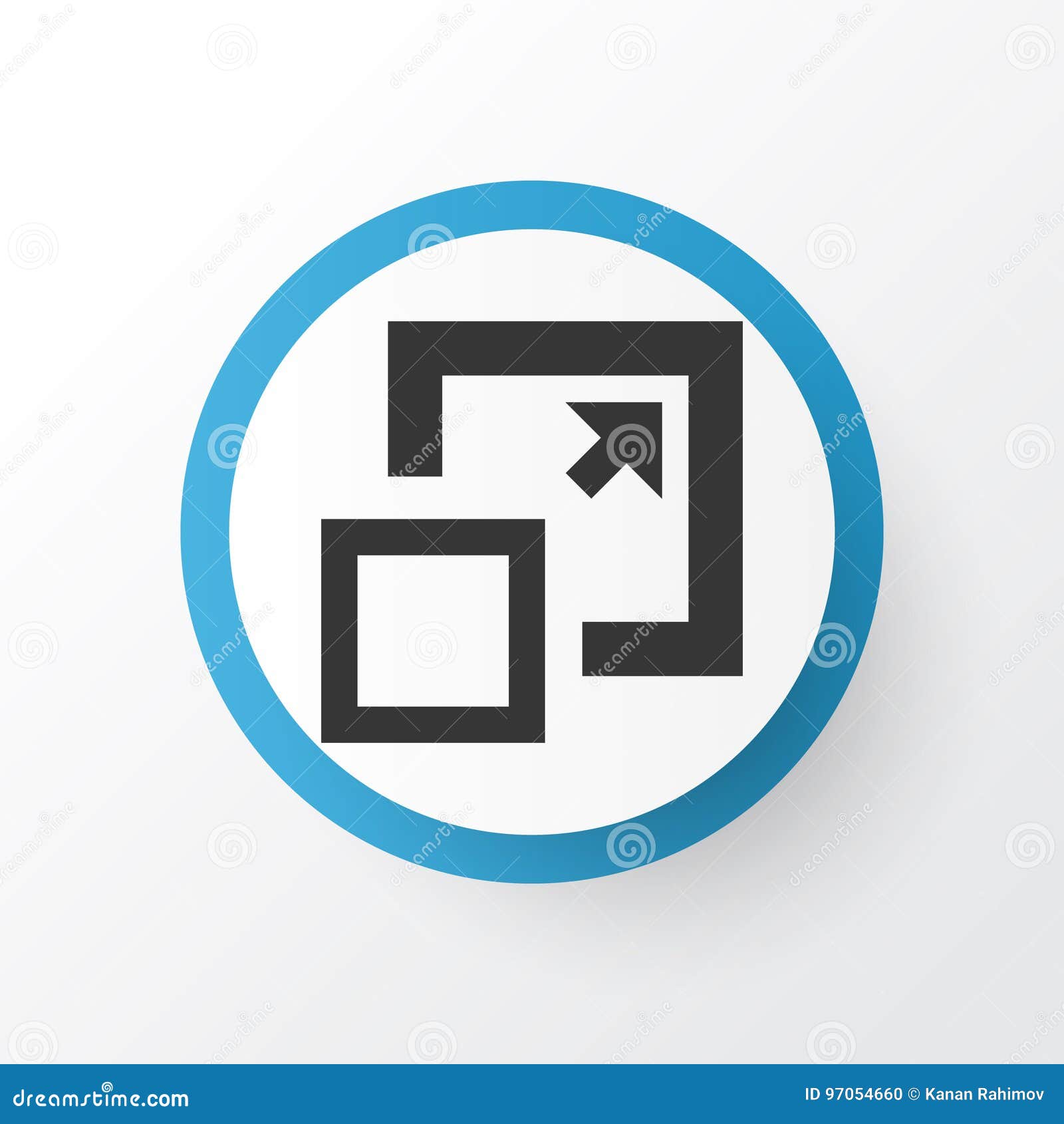 This Is An Enlarge Icon Illustration Painting | CartoonDealer.com ...