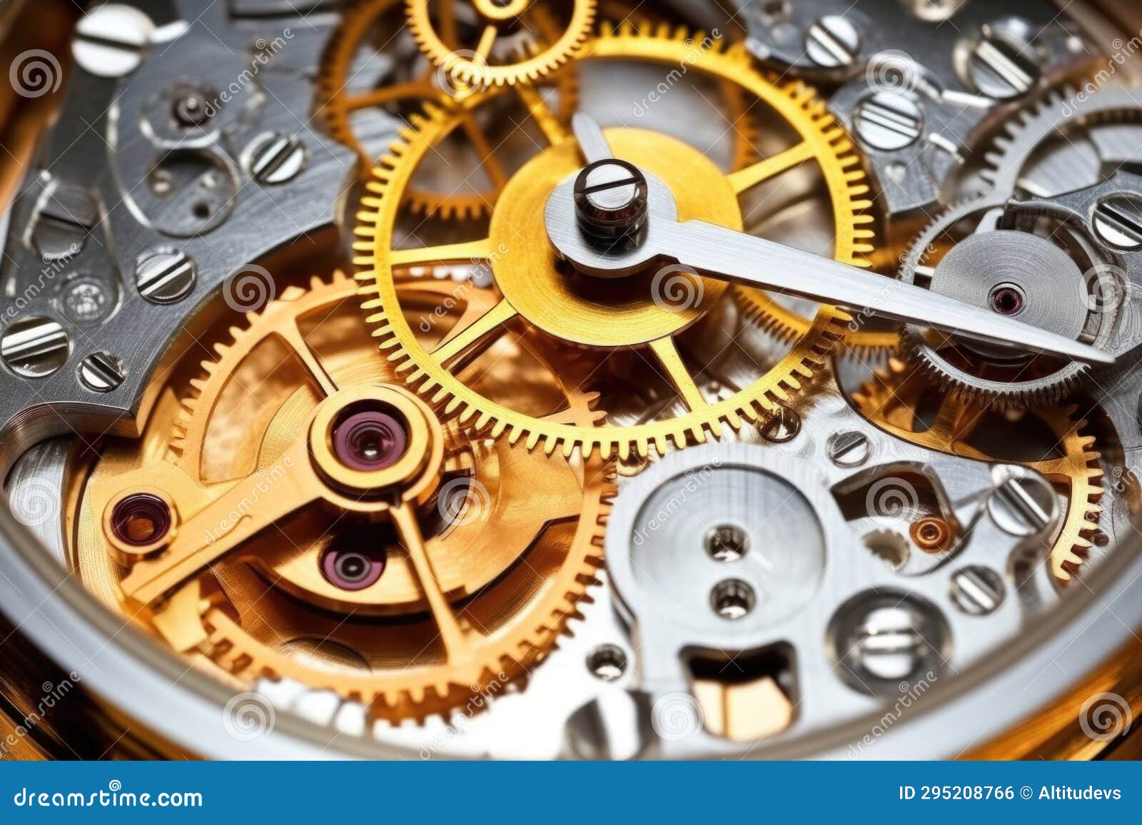Enlarged Image of Digital Watch Screen on Production Line Stock Photo ...
