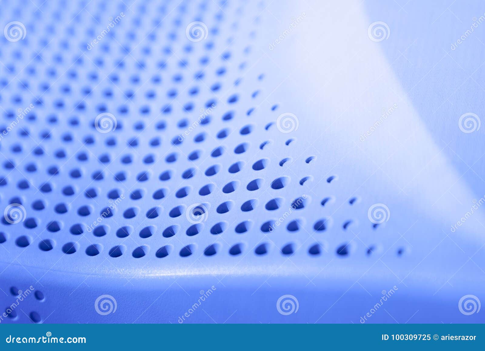 Abstract Light Colored Surface with Holes Built in a Row for Creativity ...