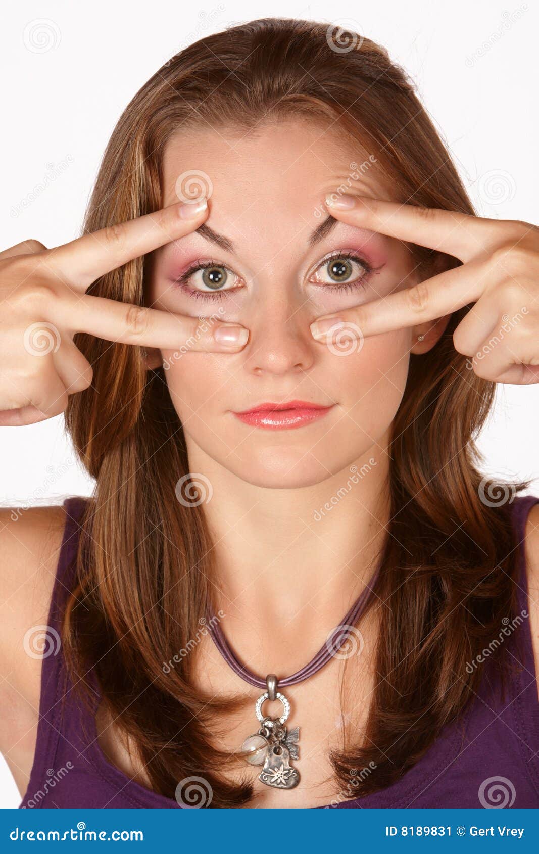 Enlarging eyes stock image. Image of awake, enlarging - 8189831
