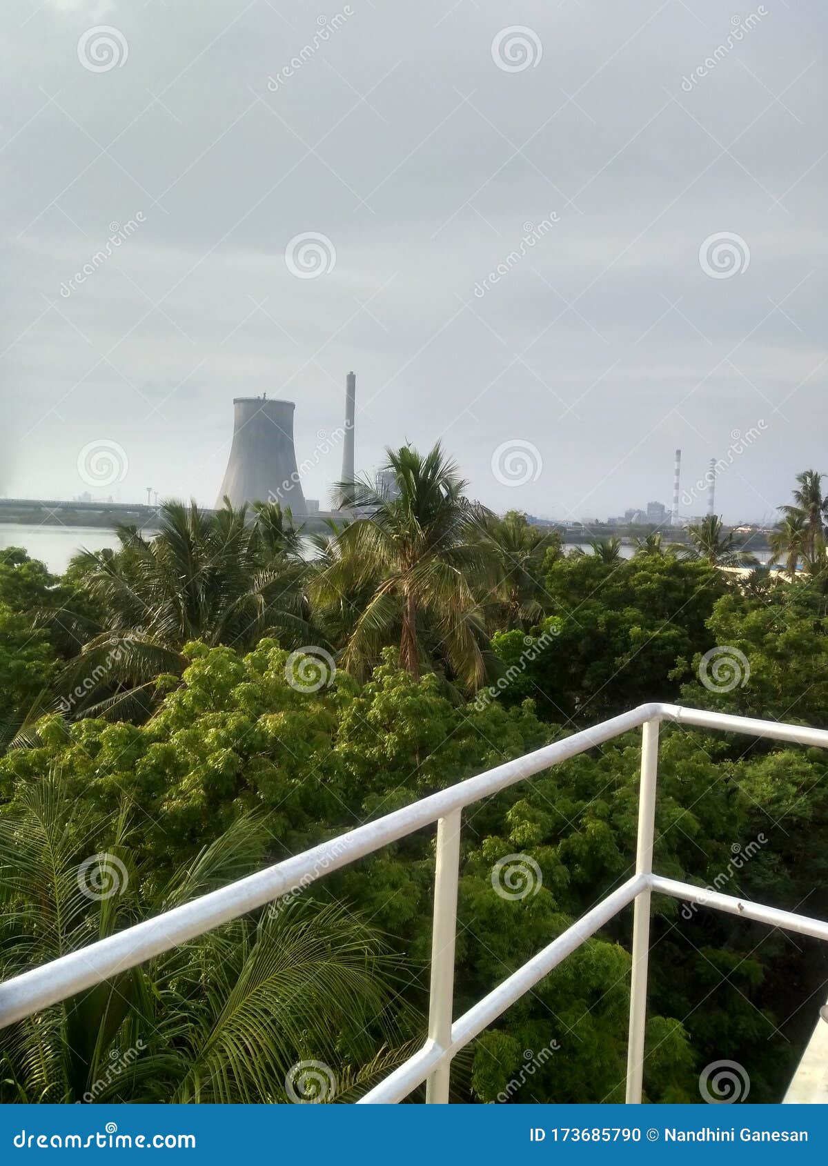 Ennore Thermal Power Station Stock Photos - Free & Royalty-Free Stock ...