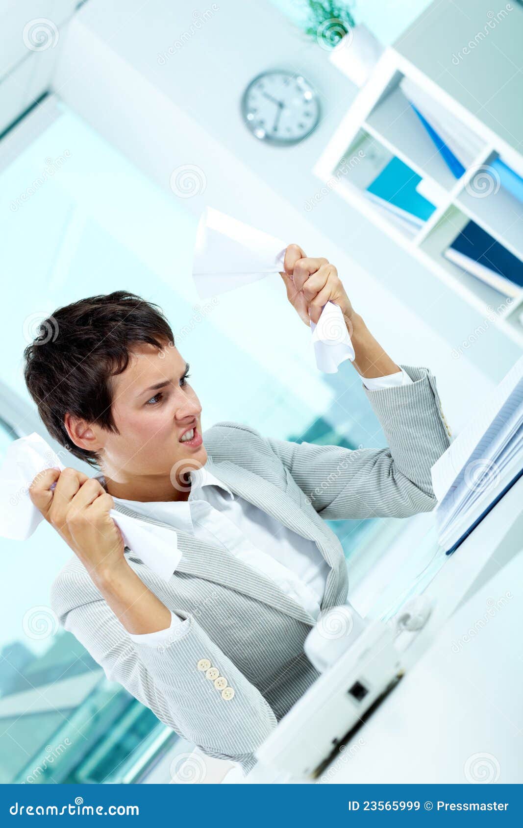 Ennui image stock. Image du compétence, fâché, employeur - 23565999