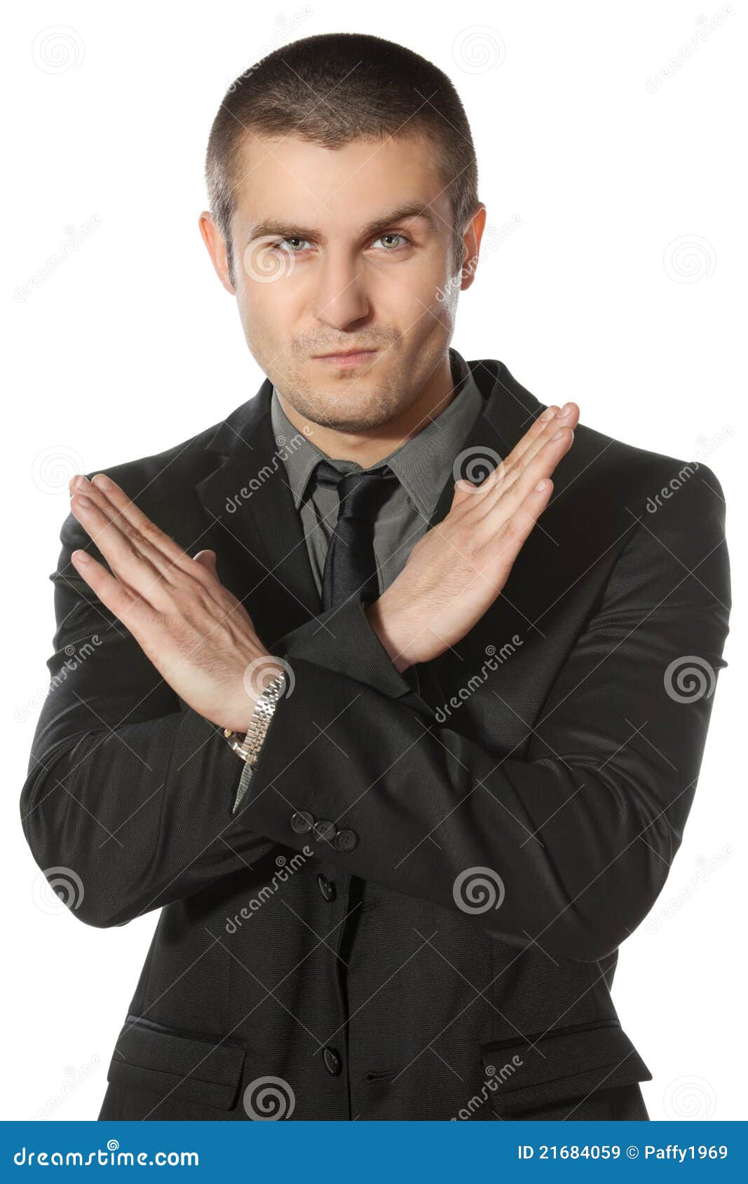 Enough! stock image. Image of expression, problem, bored - 21684059