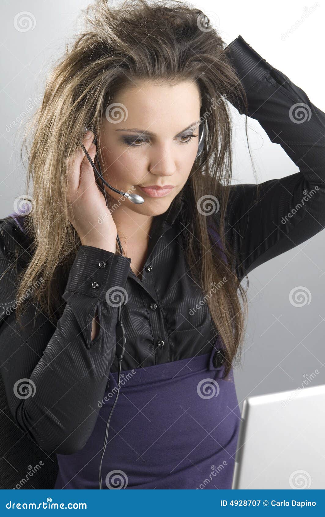Enough is enough stock image. Image of hostess, collar - 4928707