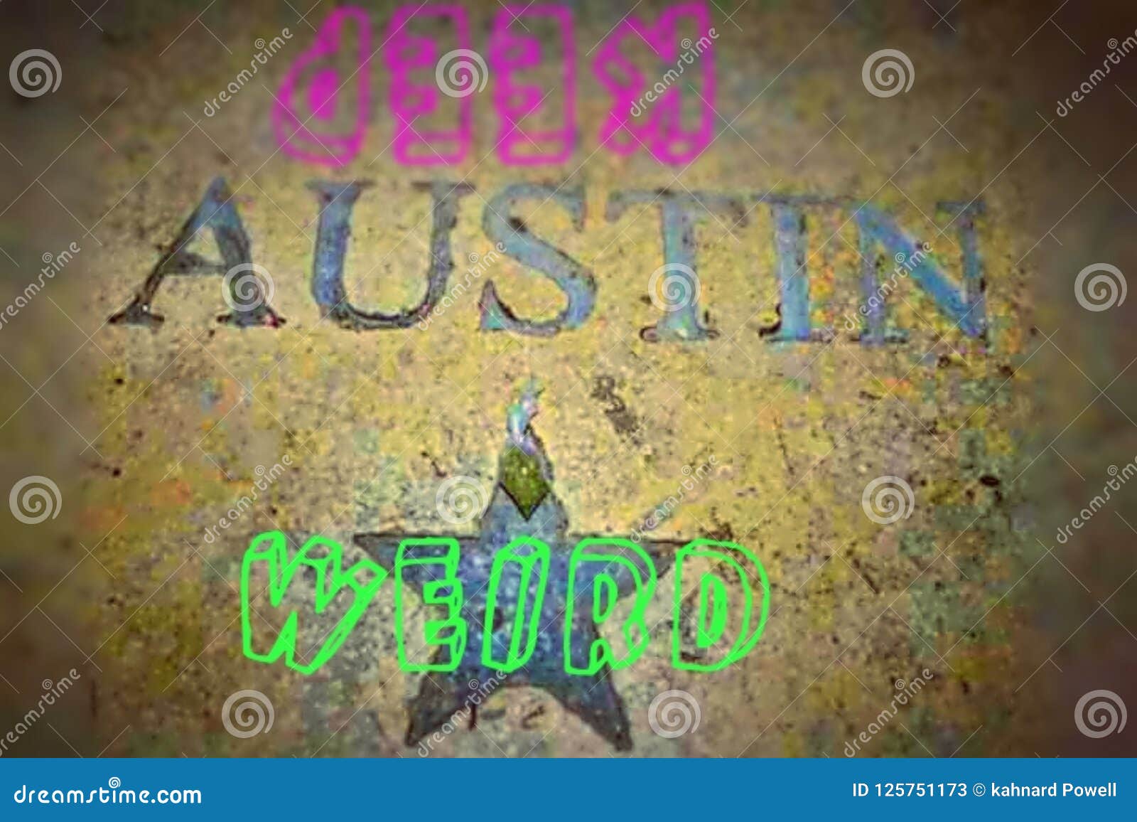Keep Austin Weird editorial stock photo. Image of austin - 125751173