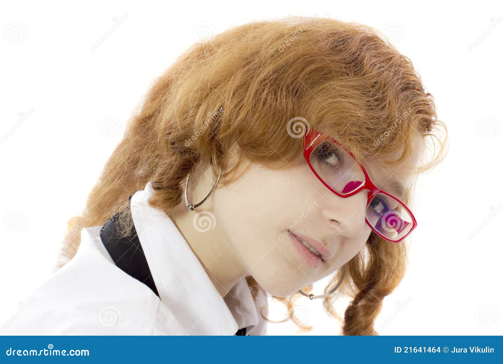 Enquiring look stock photo. Image of business, beautiful - 21641464