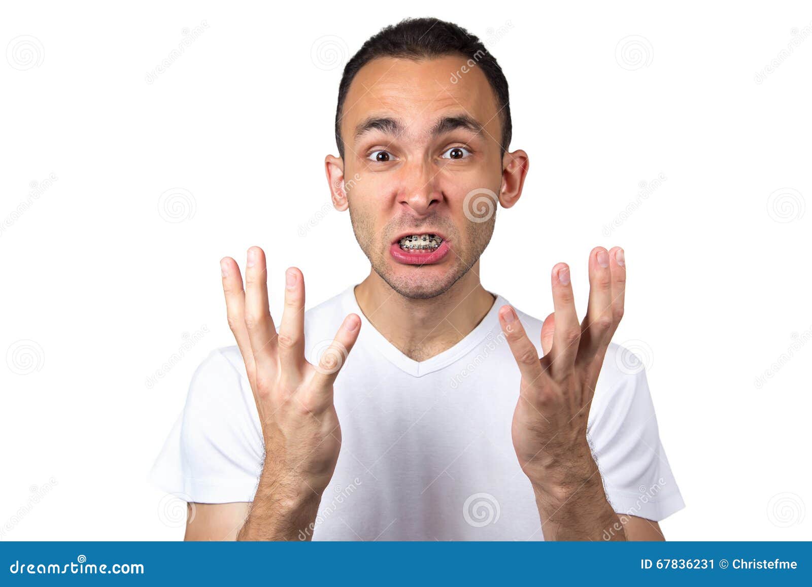 Enraged Man Brackets Stock Photos - Free & Royalty-Free Stock Photos ...