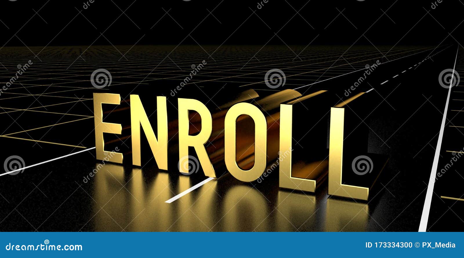 How To Enroll Concept Icon Vector Illustration | CartoonDealer.com ...