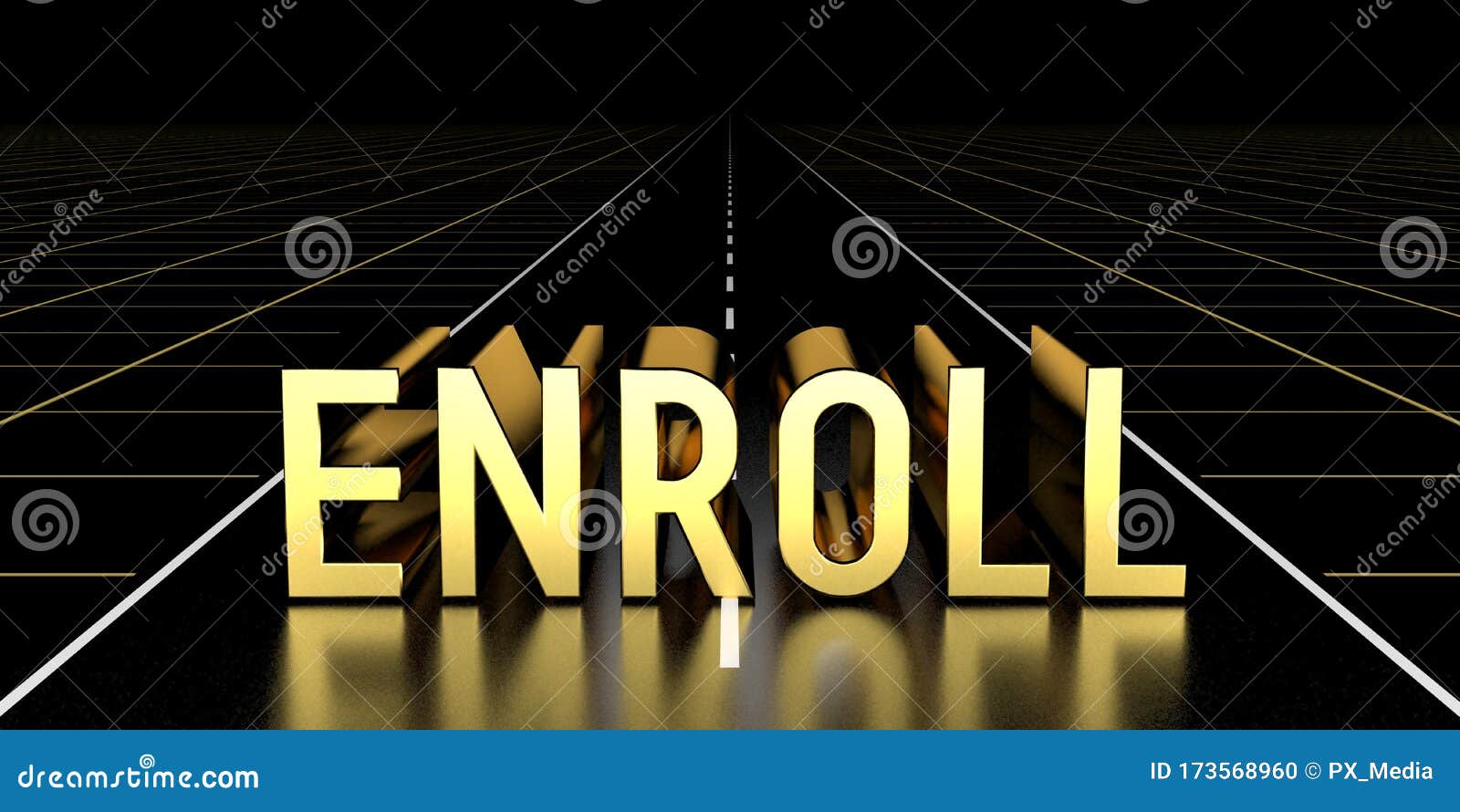 How To Enroll Concept Icon Vector Illustration | CartoonDealer.com ...