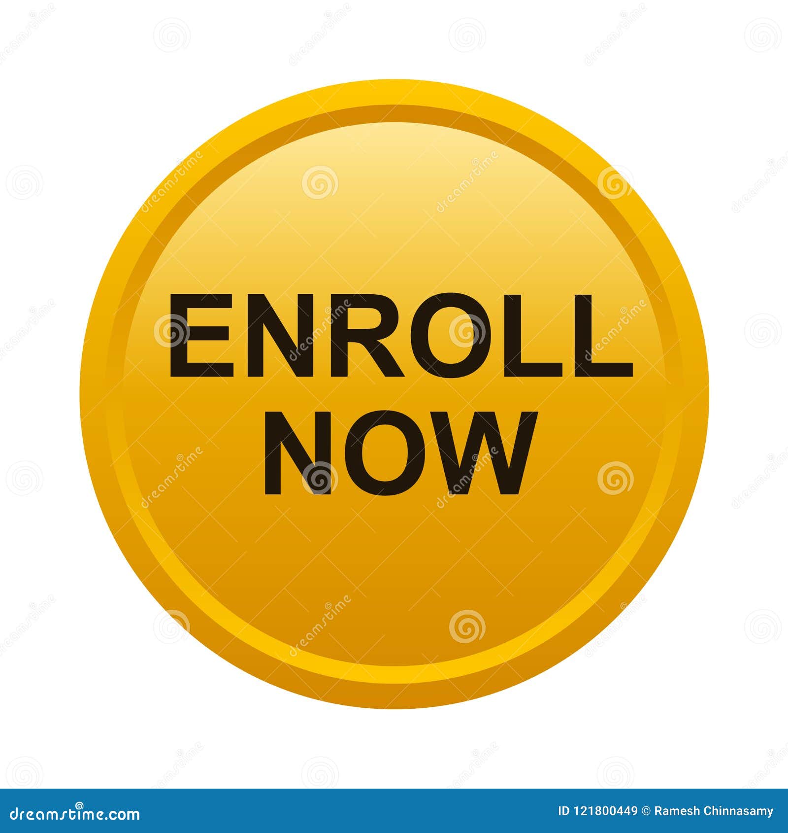 Enroll Now Button Vector Illustration | CartoonDealer.com #121749954