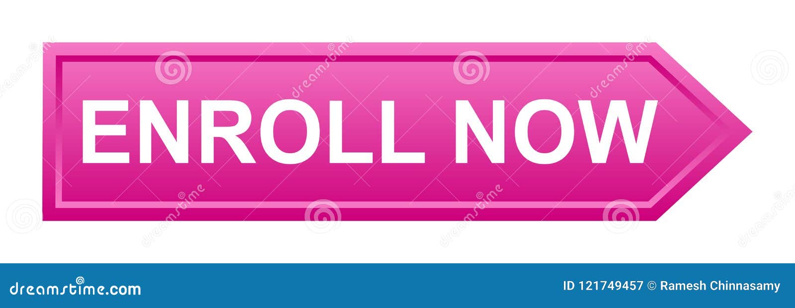 Enroll Now Button Cartoon Vector | CartoonDealer.com #121750953