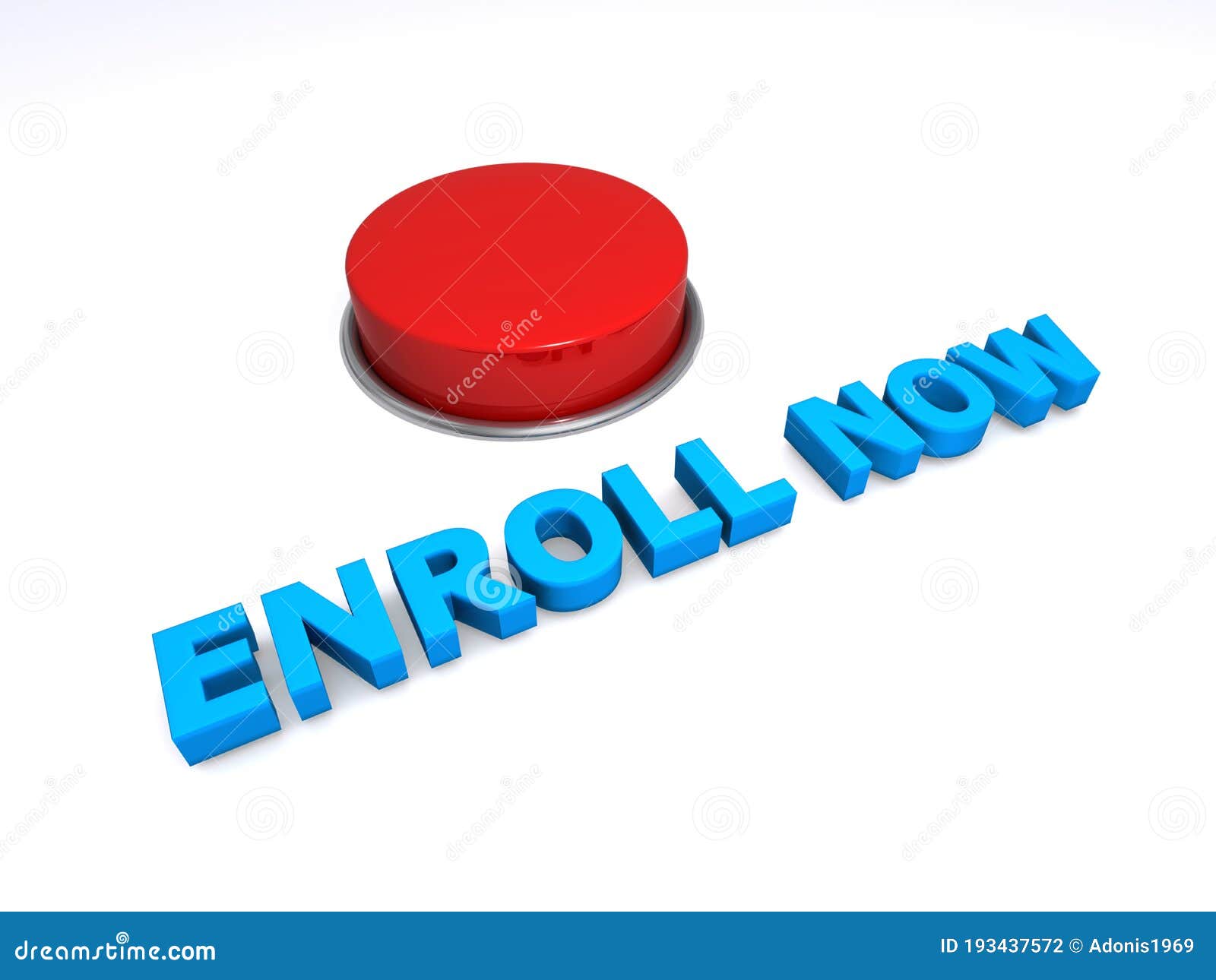 Enroll Now Button Cartoon Vector | CartoonDealer.com #121750953