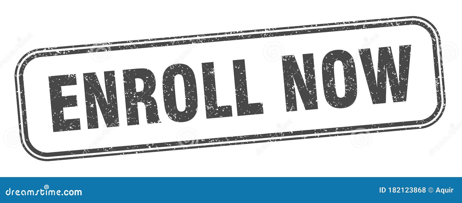 Enroll Now Stamp. Enroll Now Square Grunge Sign Stock Vector ...