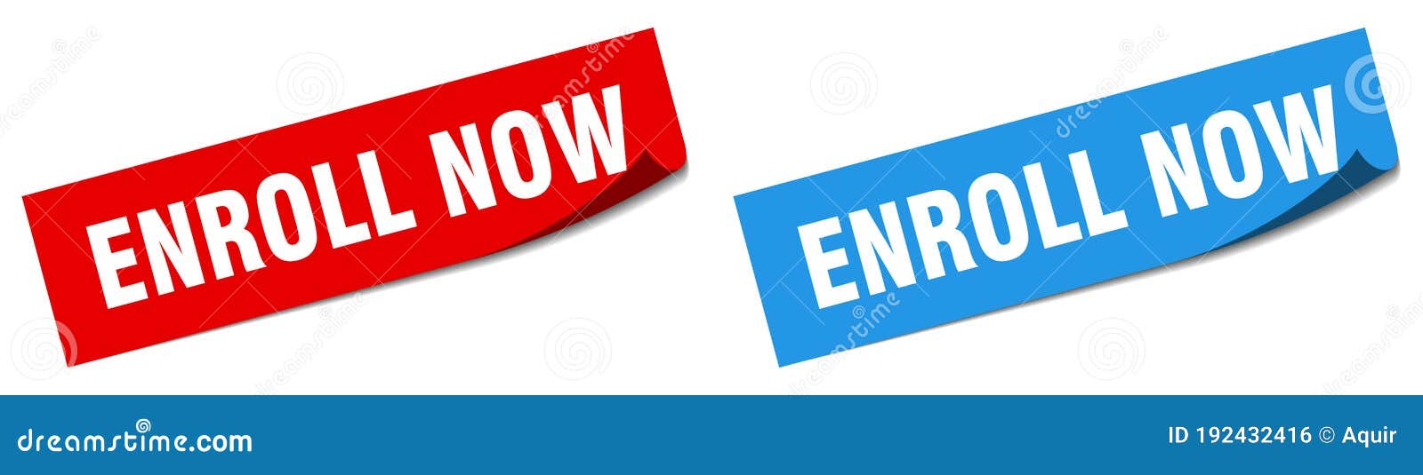 Enroll Now Sticker. Enroll Now Sign Set Stock Vector - Illustration of ...
