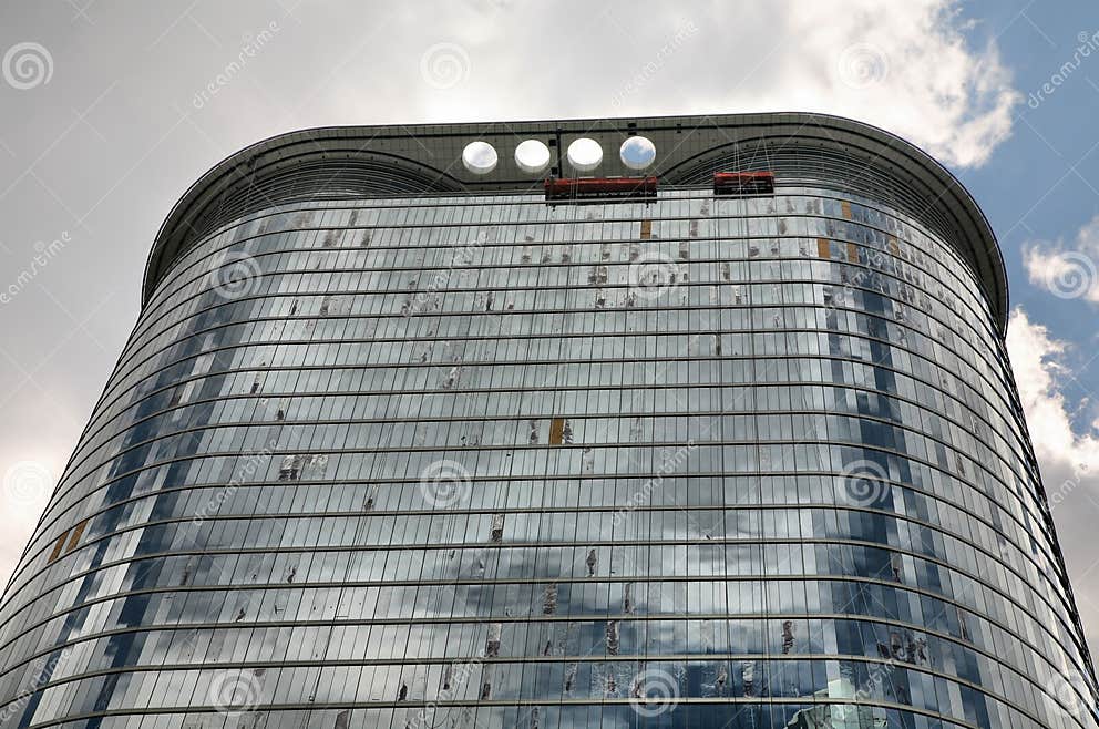Enron Building stock image. Image of high, built, cityscape - 8579949