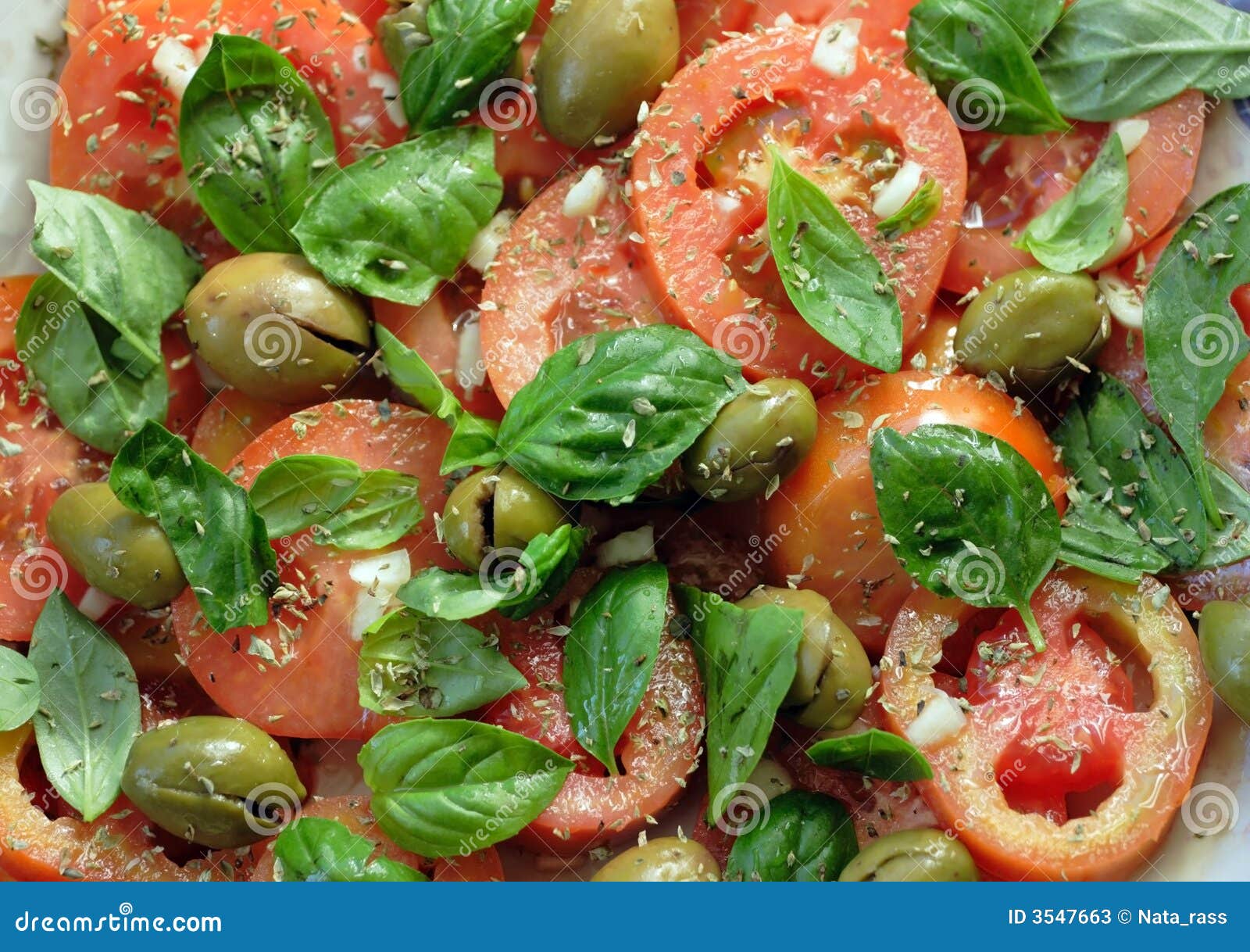 Ensalada Italiana Fotos de archivo - Imagen: 3547663