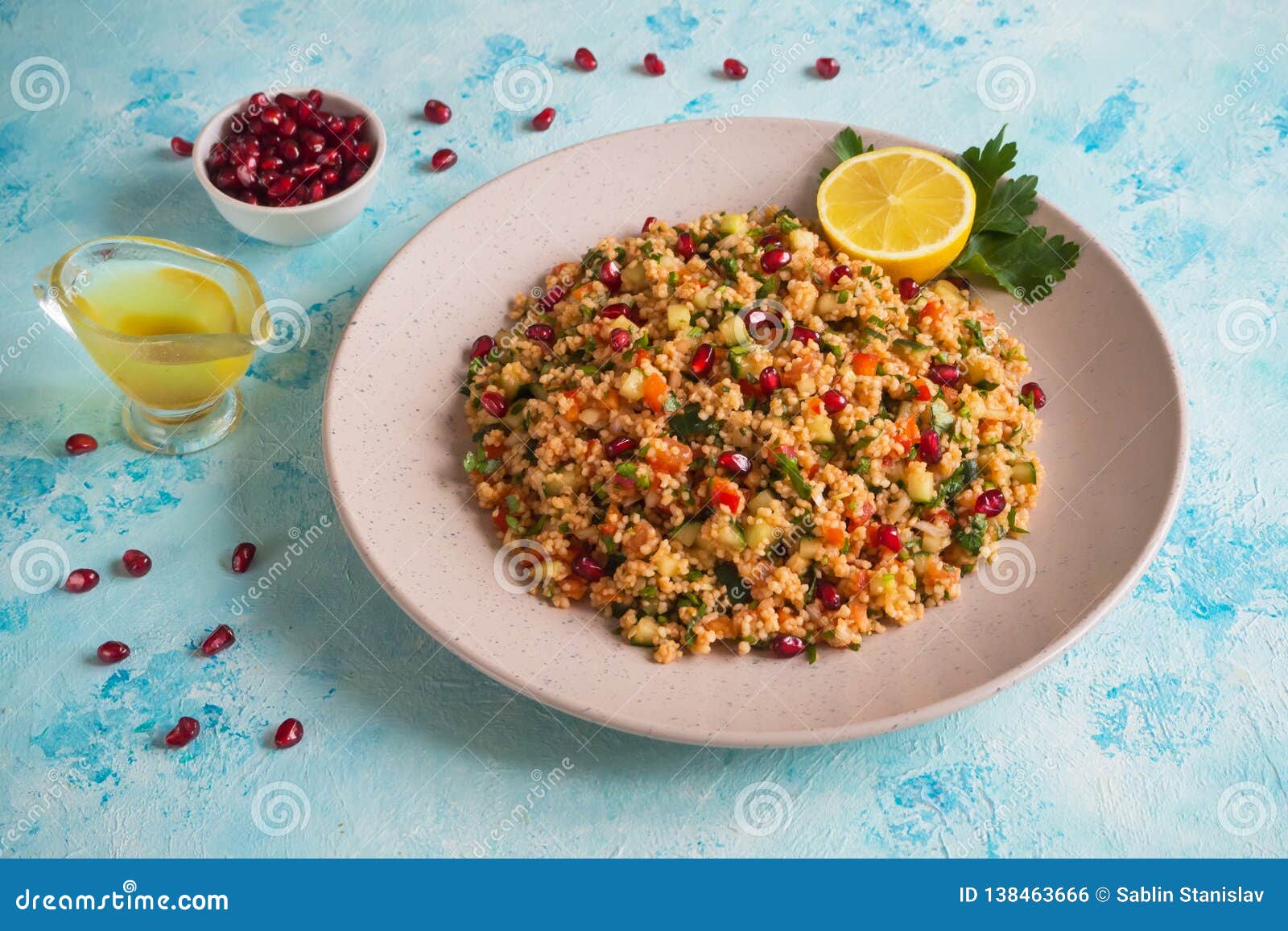 Ensalada Turca Tradicional Del Bulgur De La Comida - Kisir Foto de ...