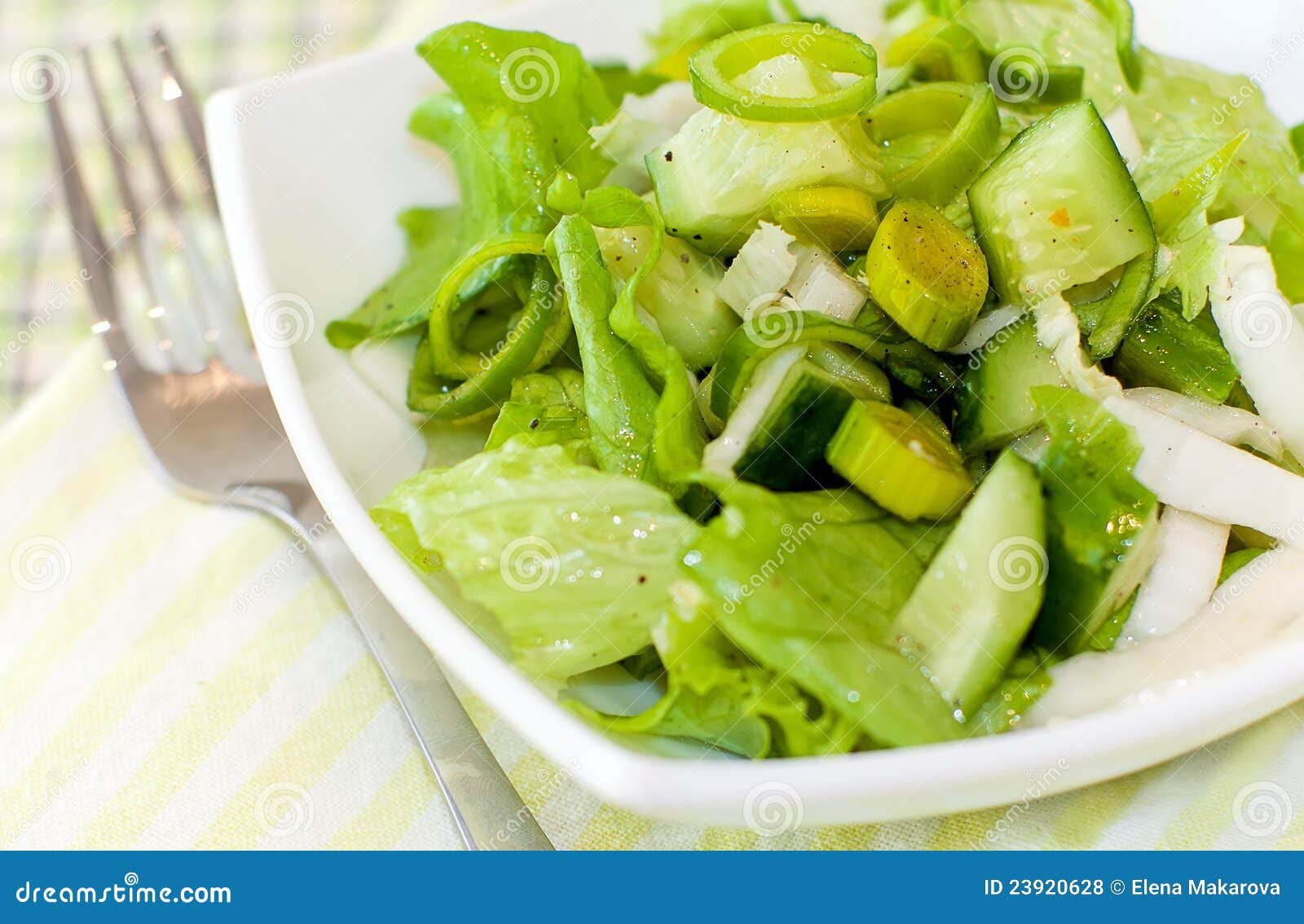 Ensalada verde fresca #7 foto de archivo. Imagen de sano - 23920628
