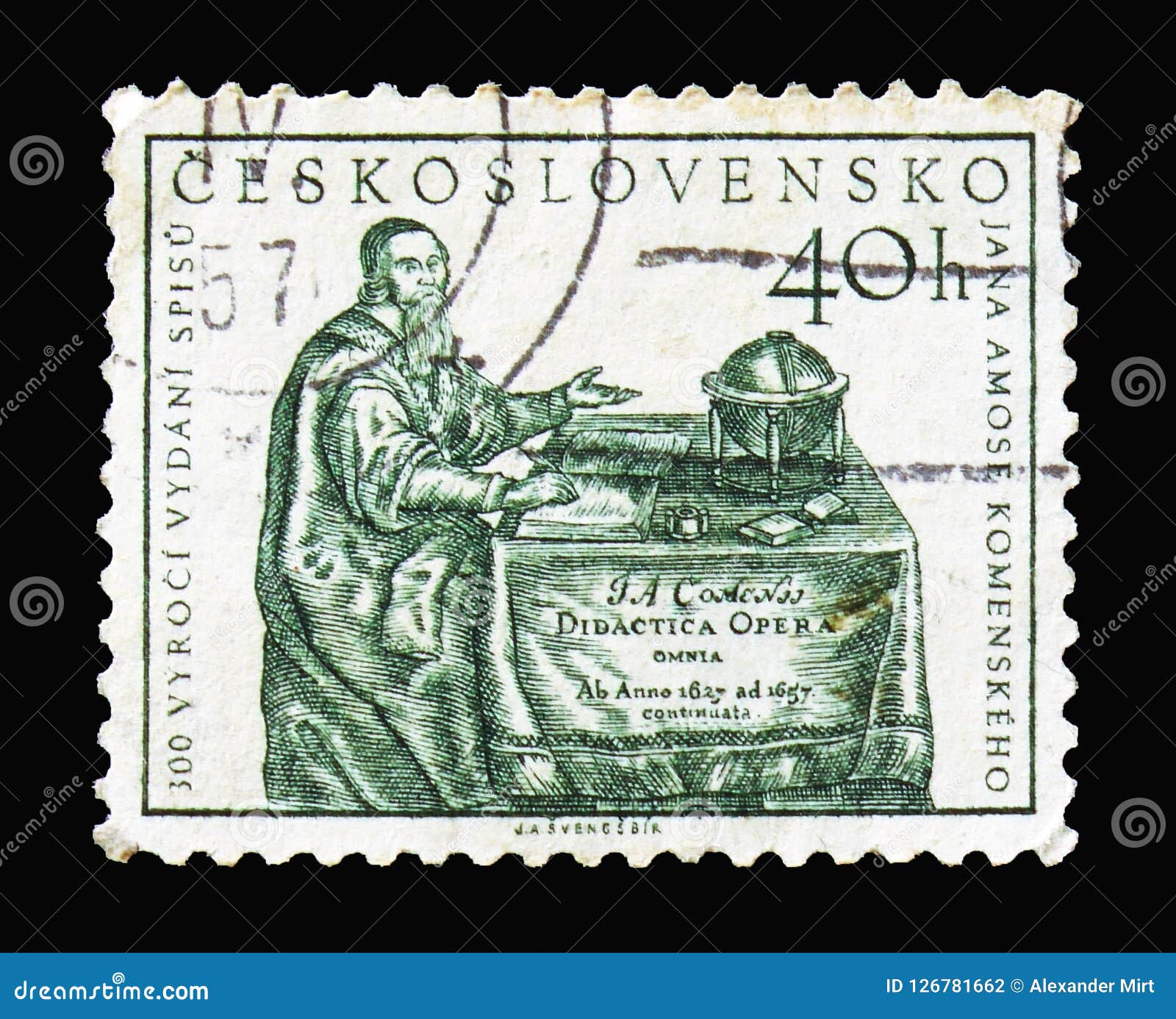 Enseignement De Komensky, Serie, Vers 1957 Photographie éditorial ...