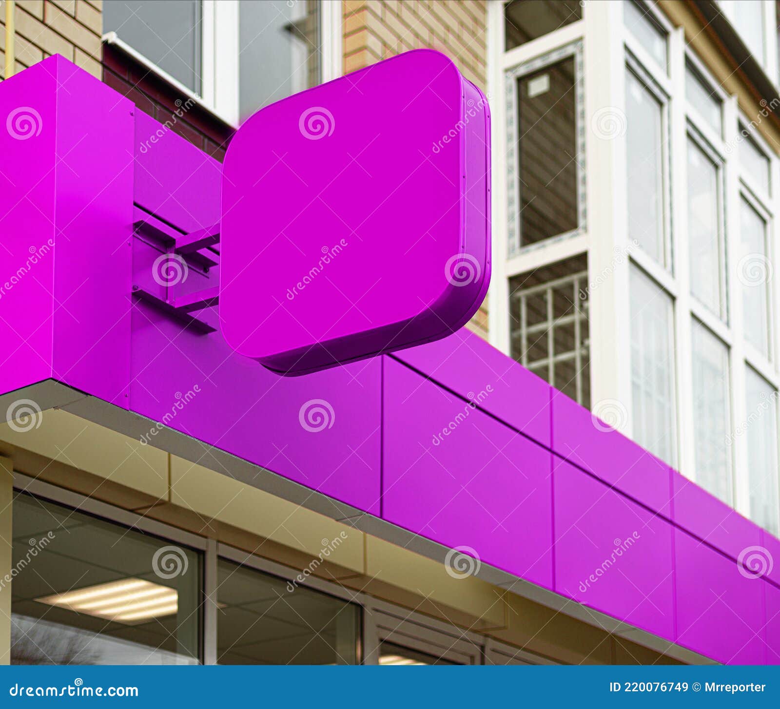 Enseignes image stock. Image du commercial, construction - 220076749