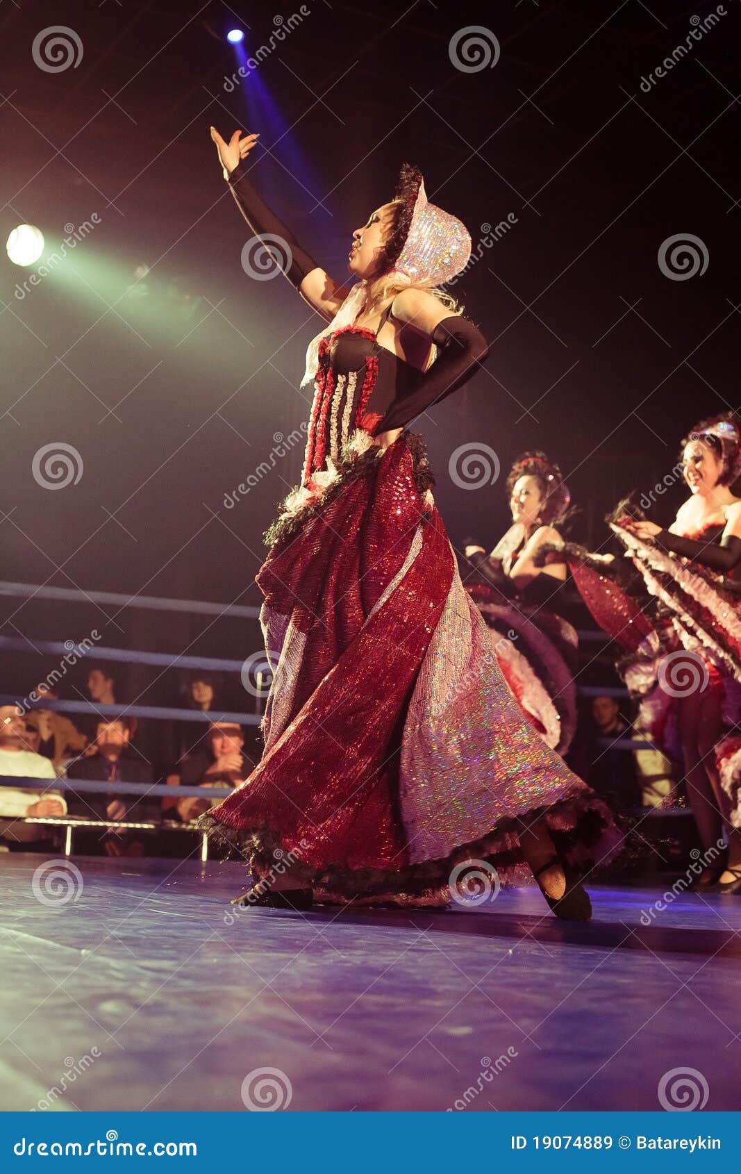 Ensemble cabaret editorial stock image. Image of glamour - 19074889