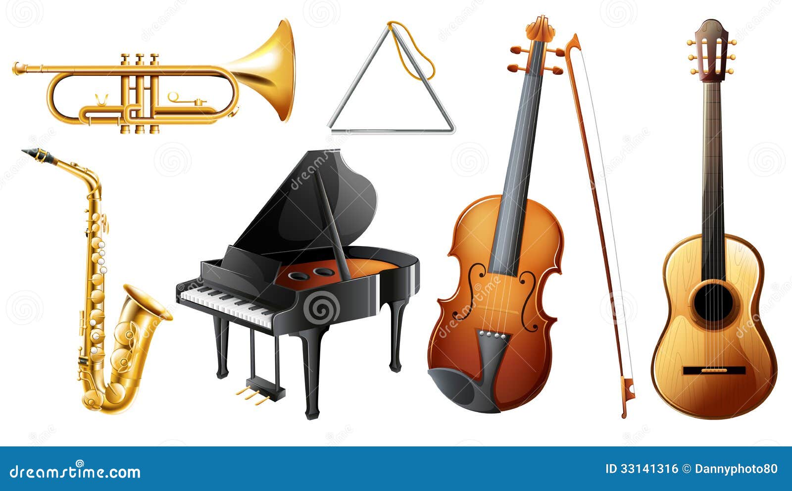 Ensemble D'instruments De Musique Illustration de Vecteur ... Ensemble D'instruments De Musique Illustration de Vecteur ...