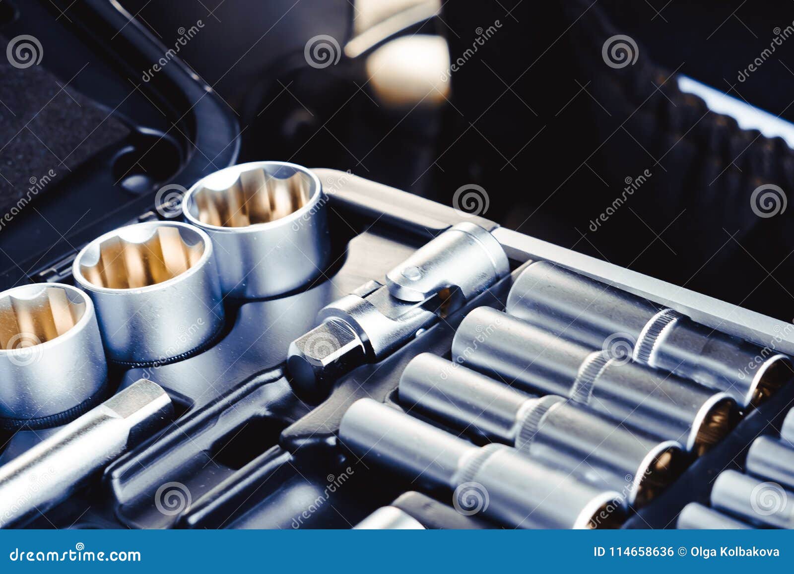 Ensemble D'outils Pour L'automobile Photo stock - Image du réglable ...