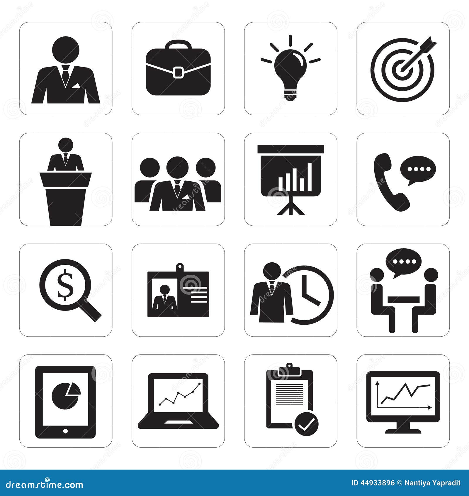 Ensemble De Local Commercial D'icône Illustration de Vecteur ...