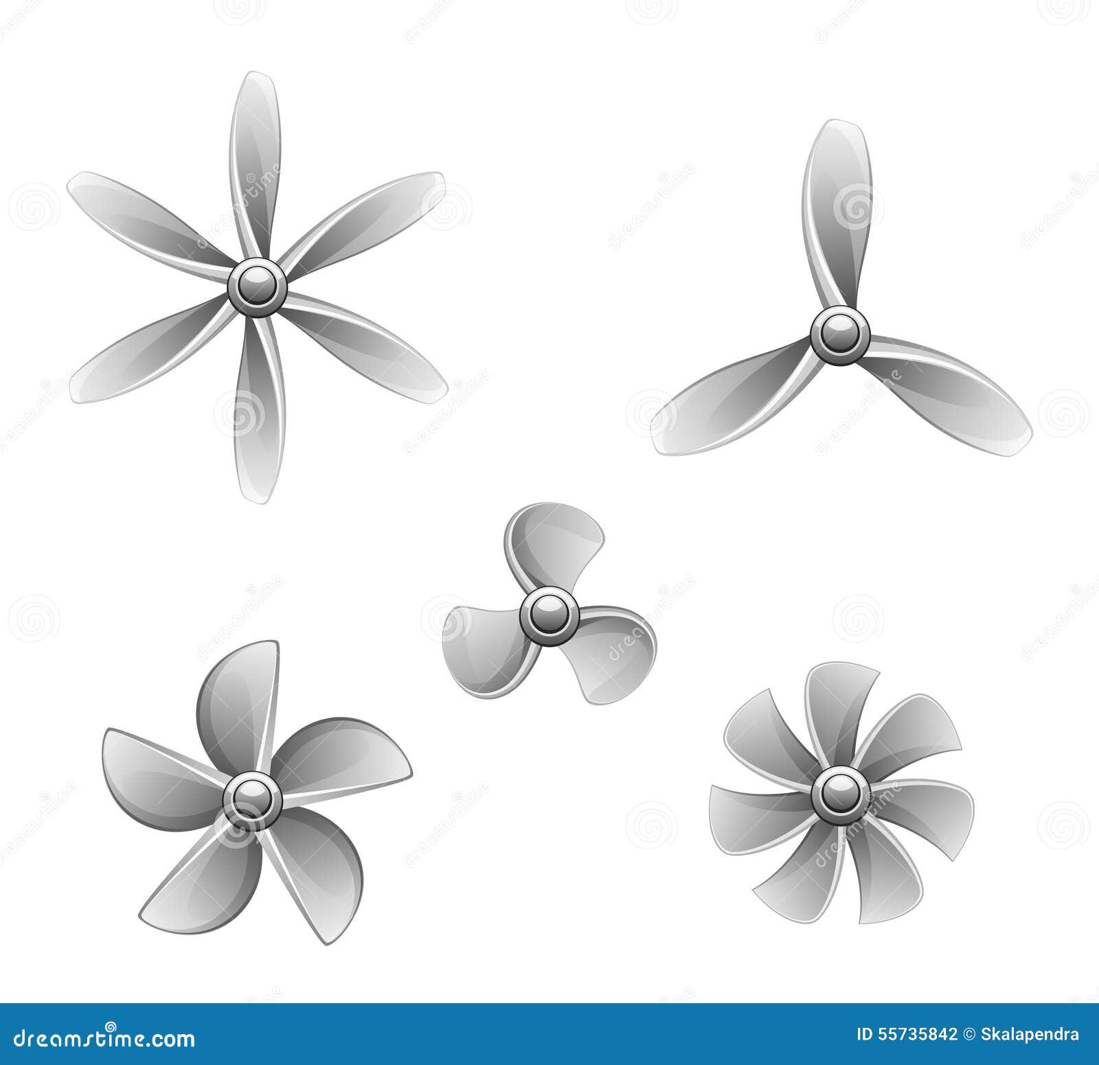 Ensemble de propulseur illustration de vecteur. Illustration du ...