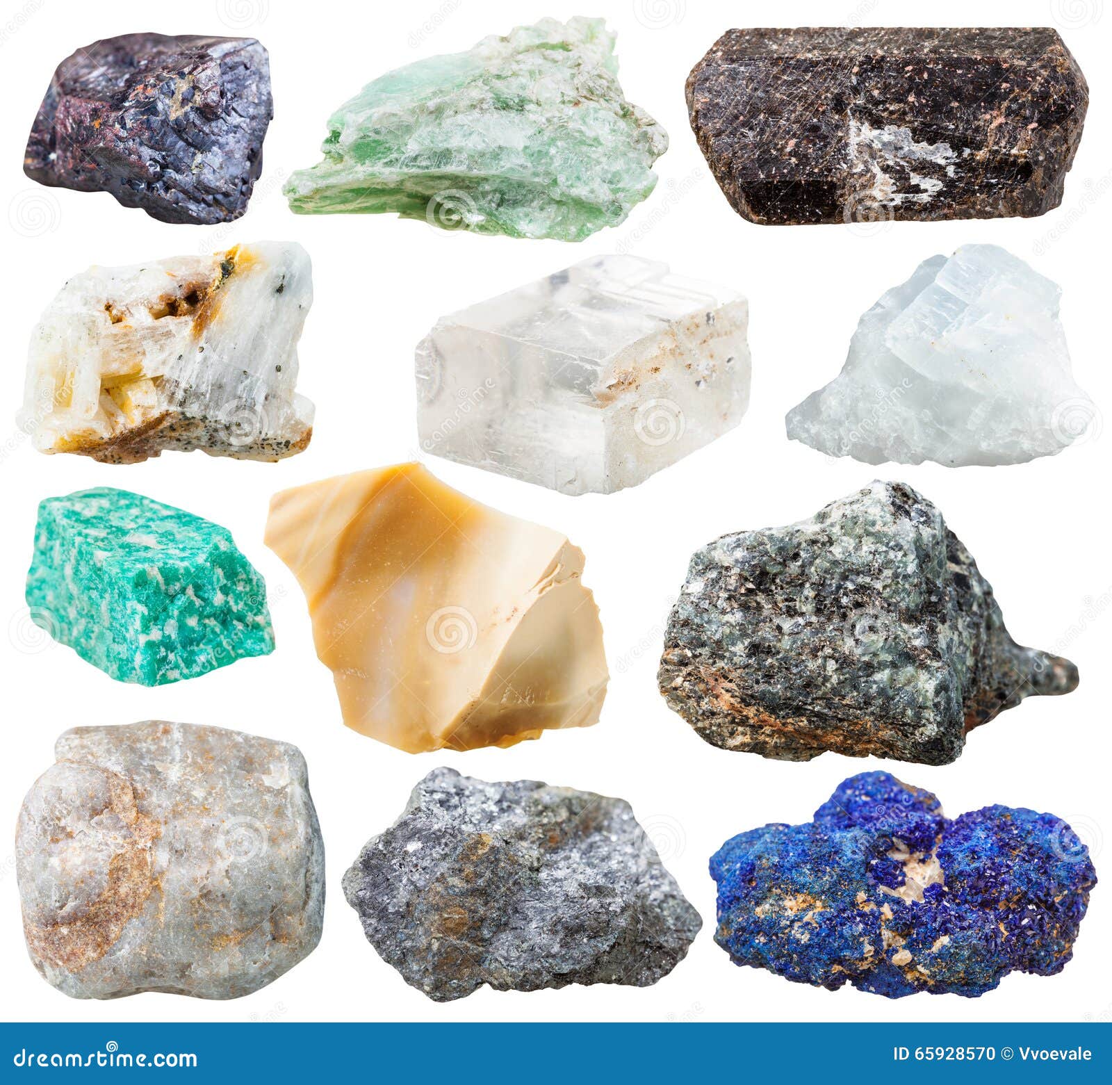 Ensemble De Roches Naturelles Et De Pierres D'isolement Photo stock ...