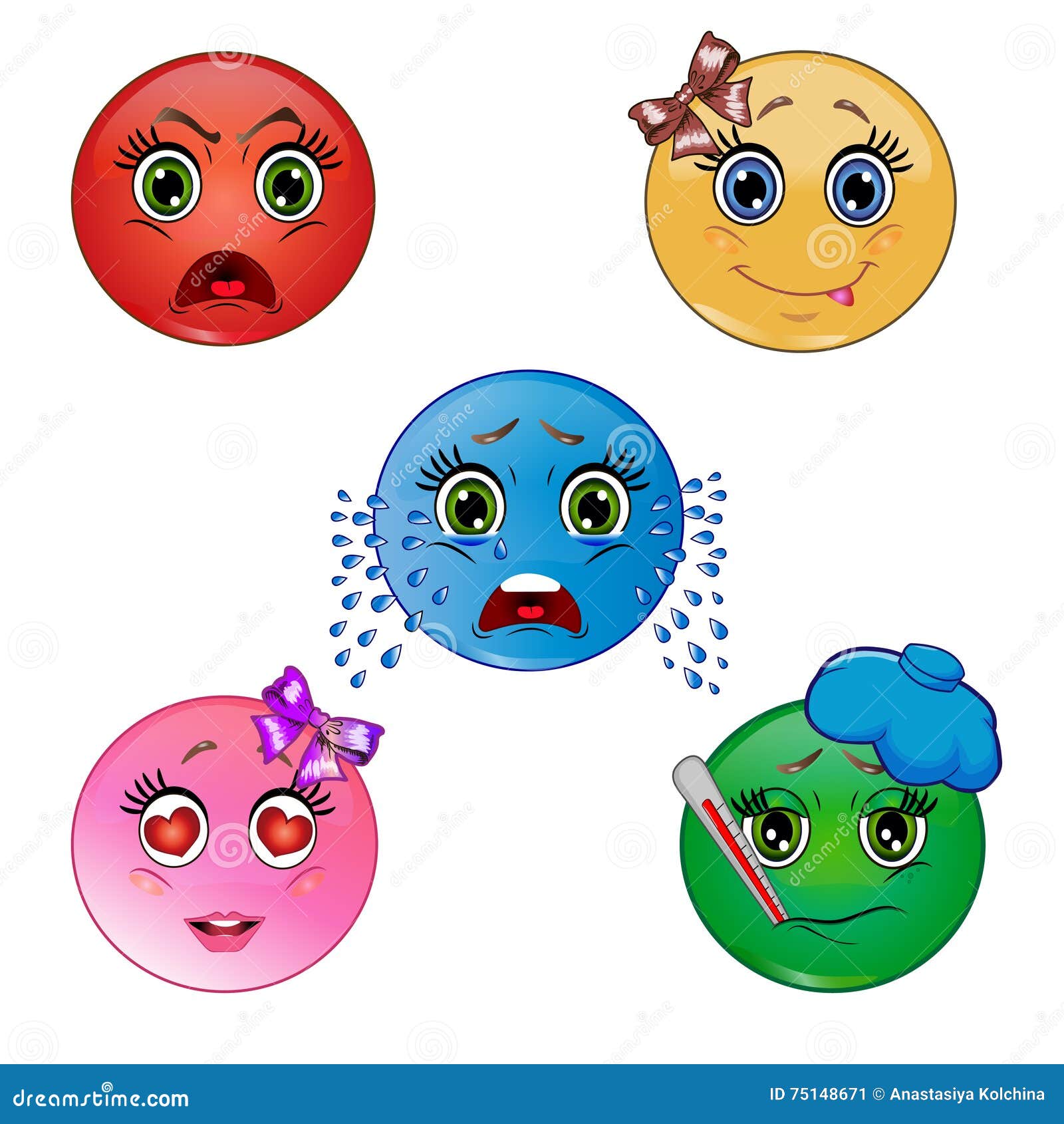Smiley Malade Stock Illustrations, Vecteurs, & Clipart – (683 Stock ...