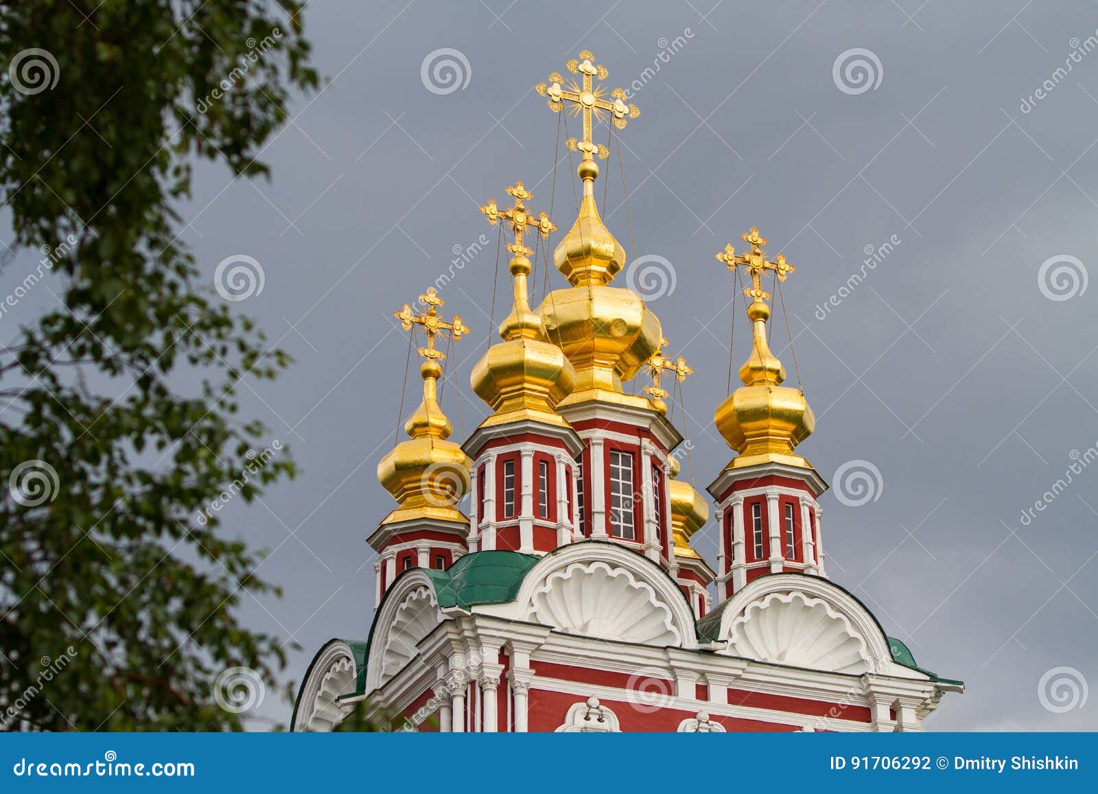 Ensemble of the Novodevichy Convent in Moscow, Russia Stock Photo ...