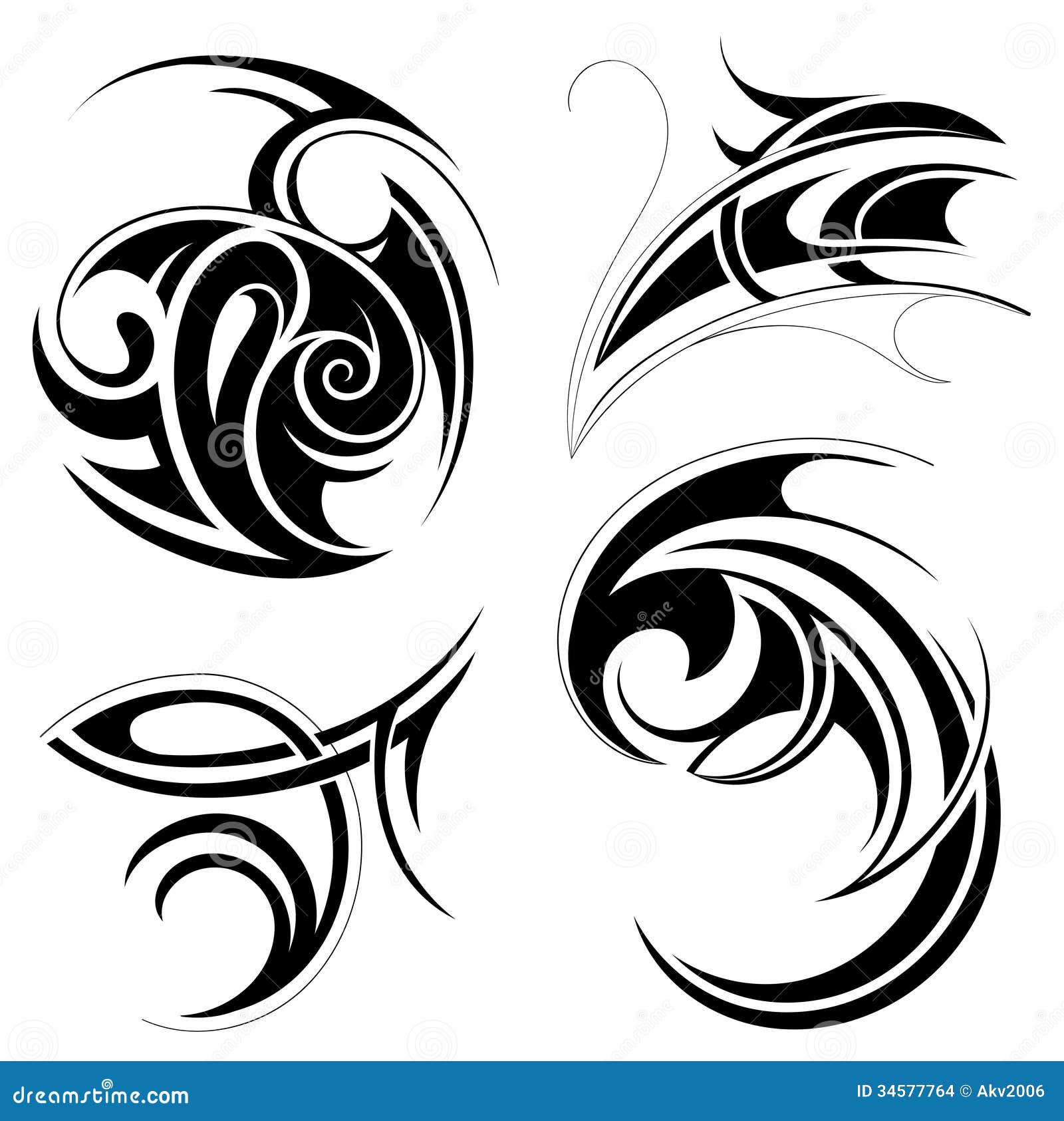 Ensemble tribal d'art illustration de vecteur. Illustration du ...